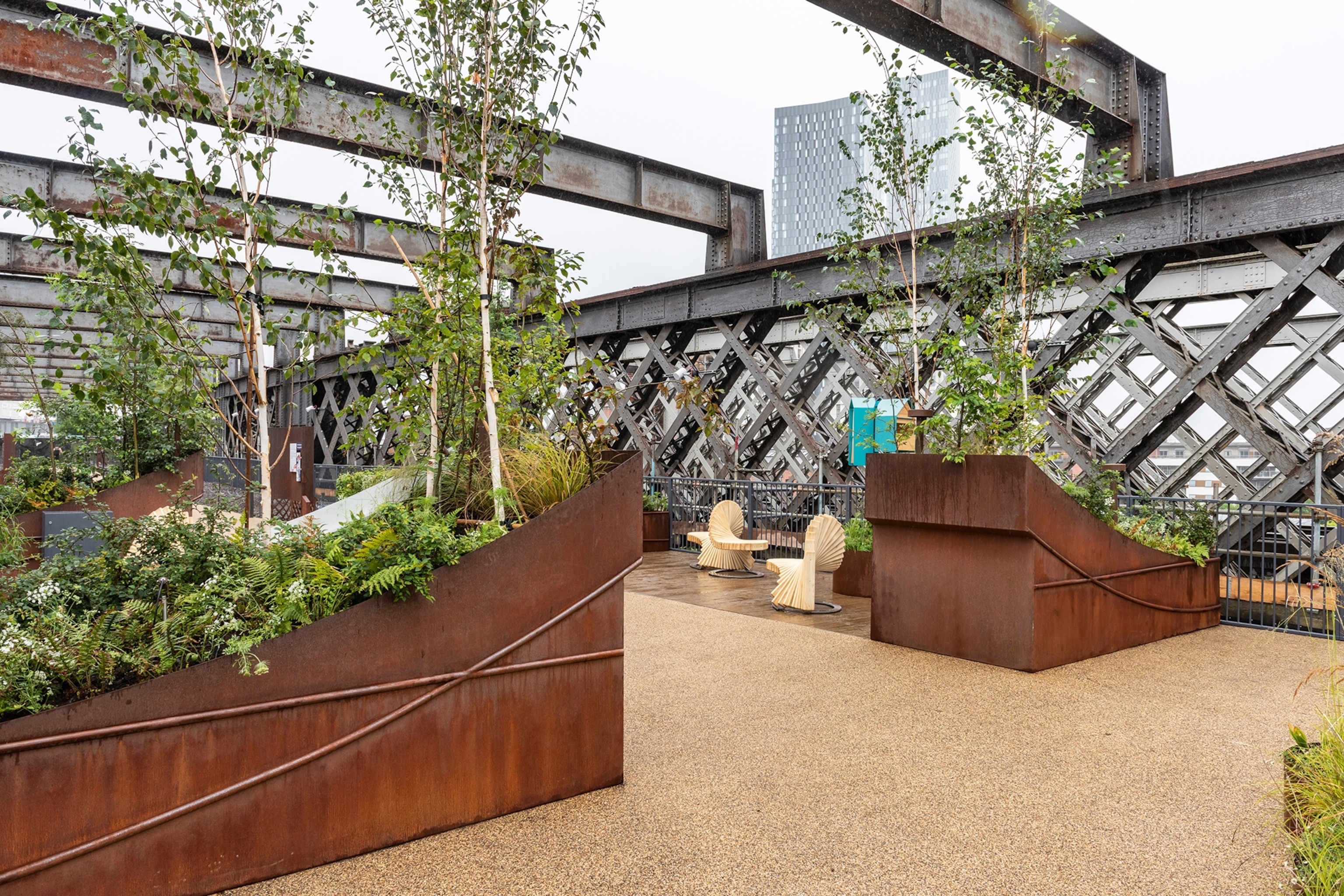 Garden in the sky: why you should visit Manchester's new elevated park