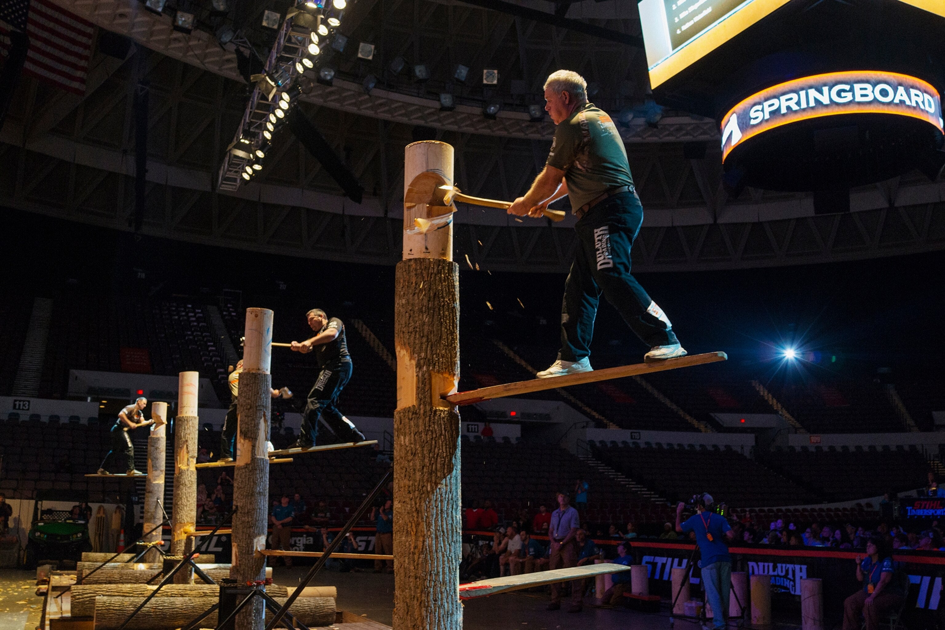 The Battle to Be King of the Lumberjacks