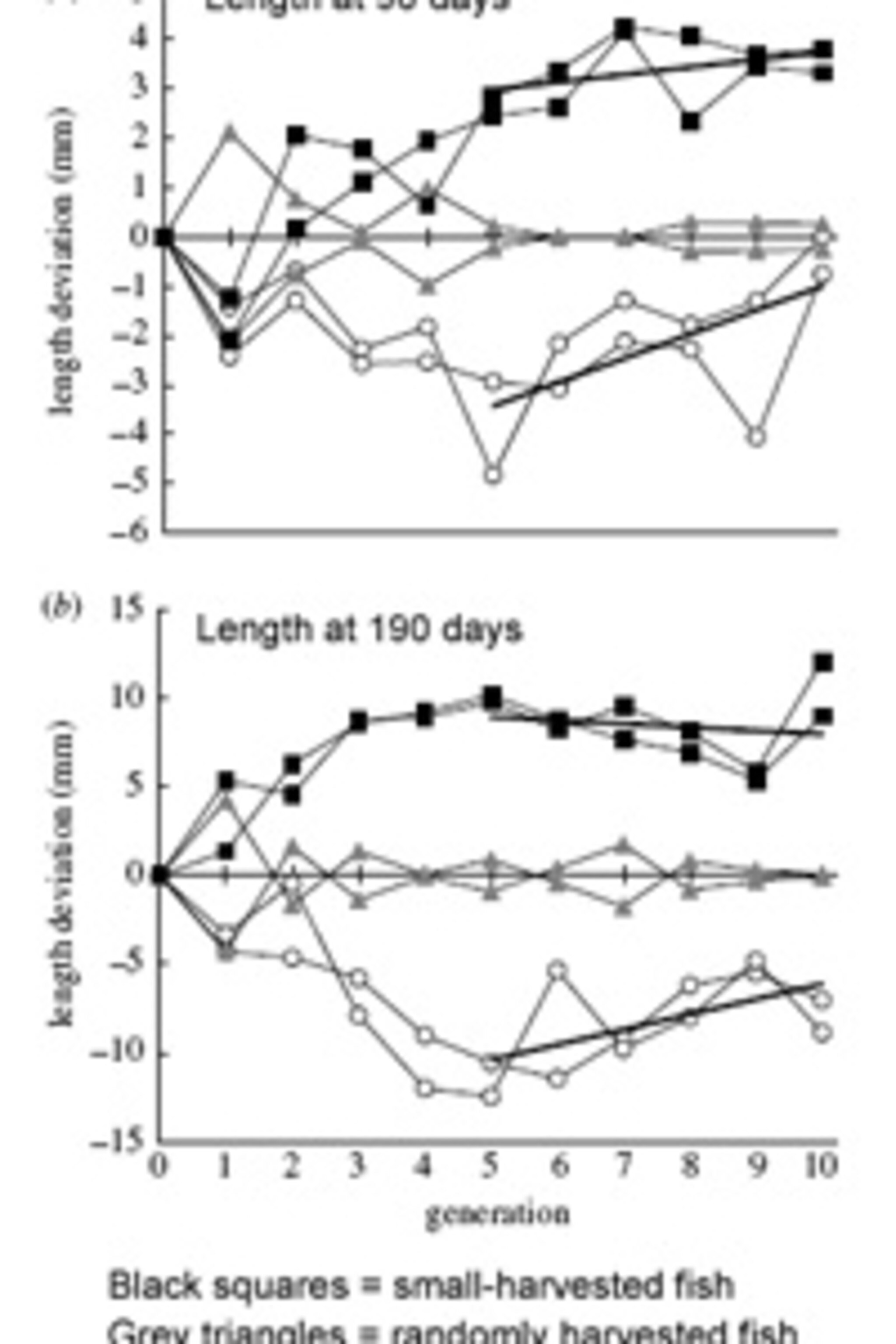 Human-induced evolution reverses for shrunken fish once fishing stops