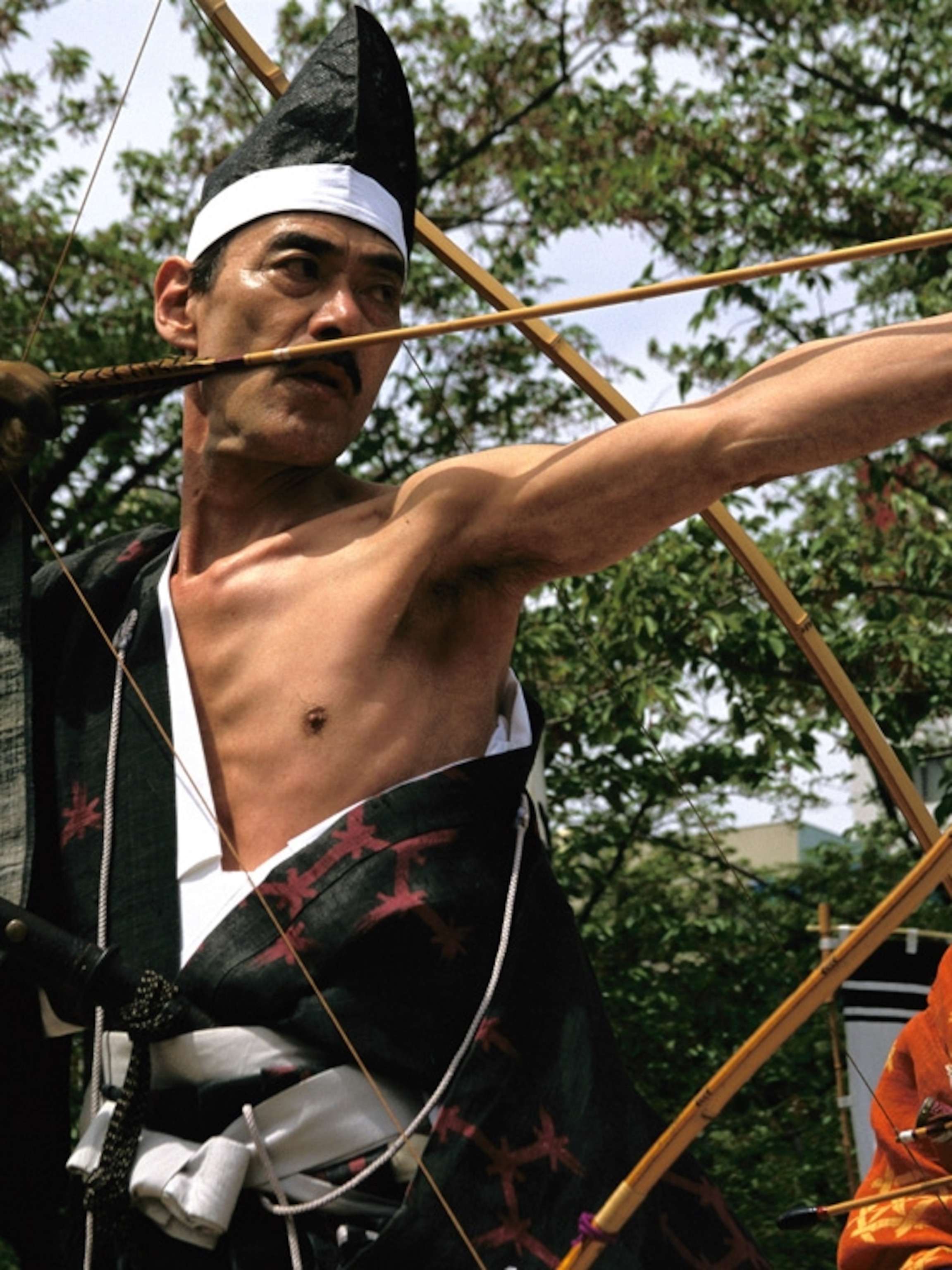 Ancient Japanese Bow And Arrow