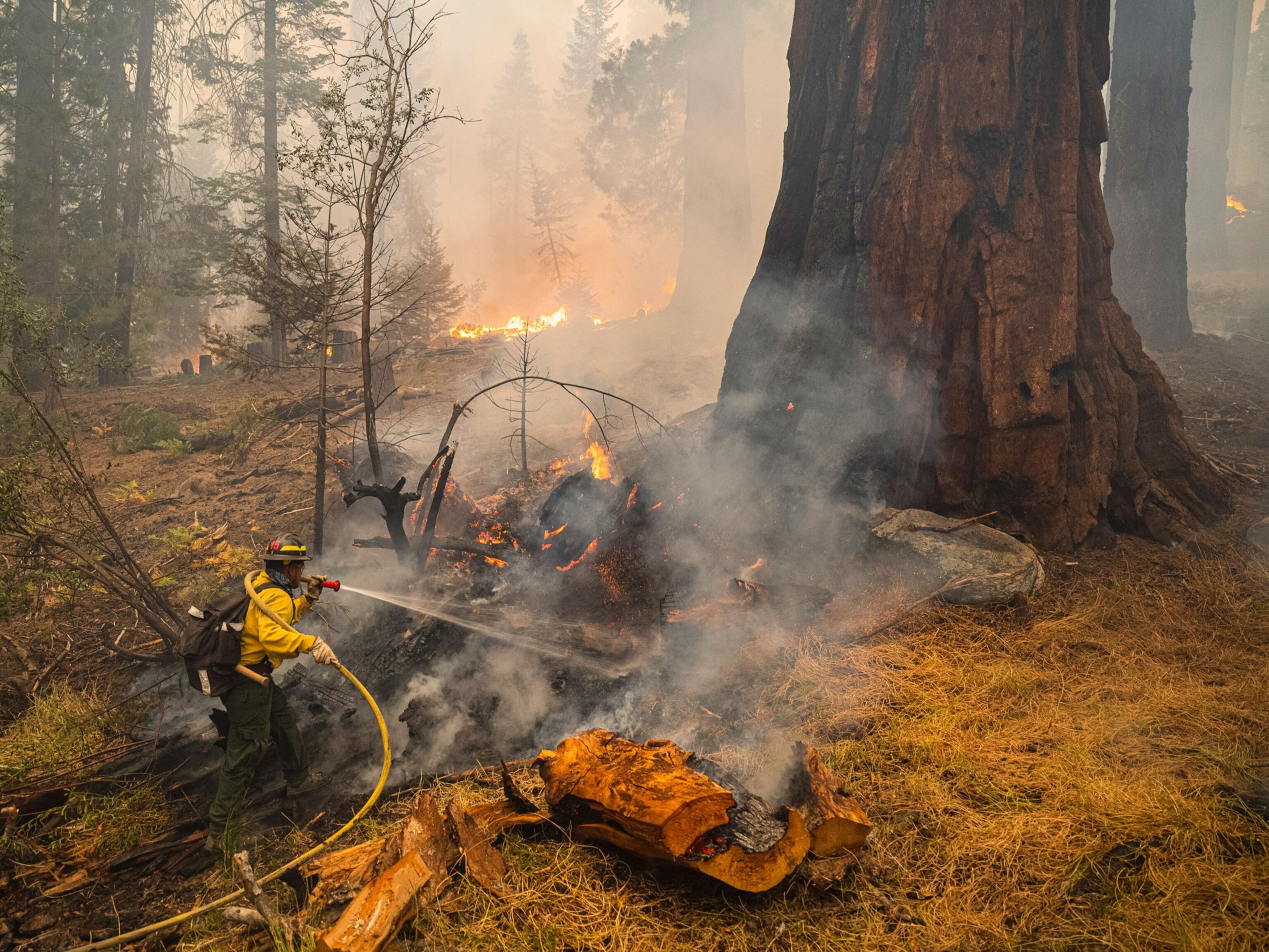 Wildfires threaten the world’s oldest trees—but prescribed burns are ...