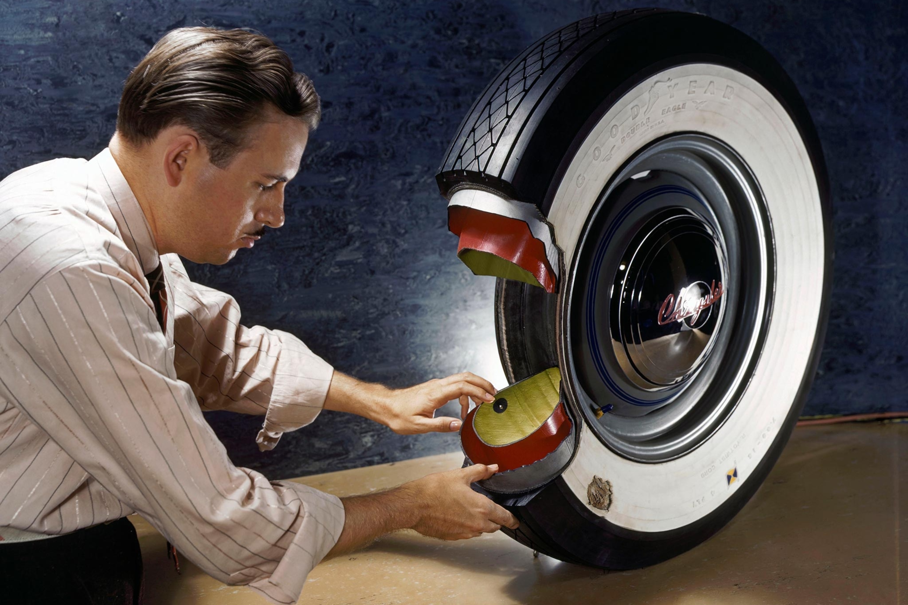 Before plastic, rubber filled American homes