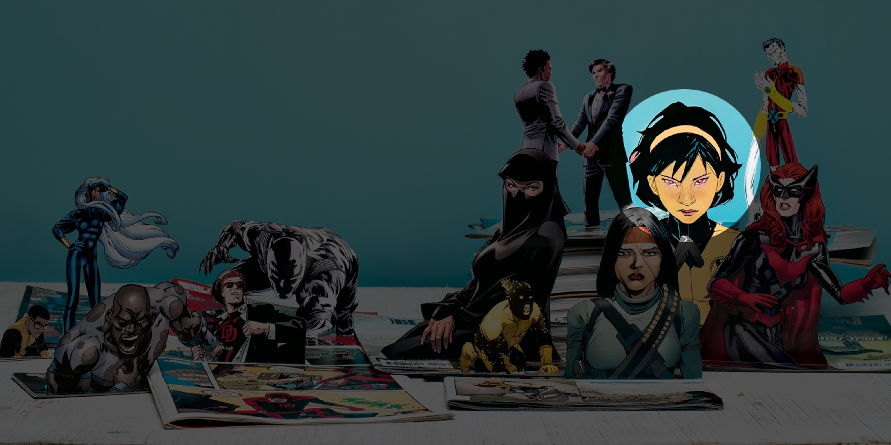 Comics Color Outside the Lines, Drawing a Diverse Cast of Heroes
