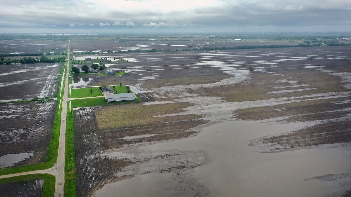Midwest flooding is wrecking corn and soy crops. Is climate change to ...