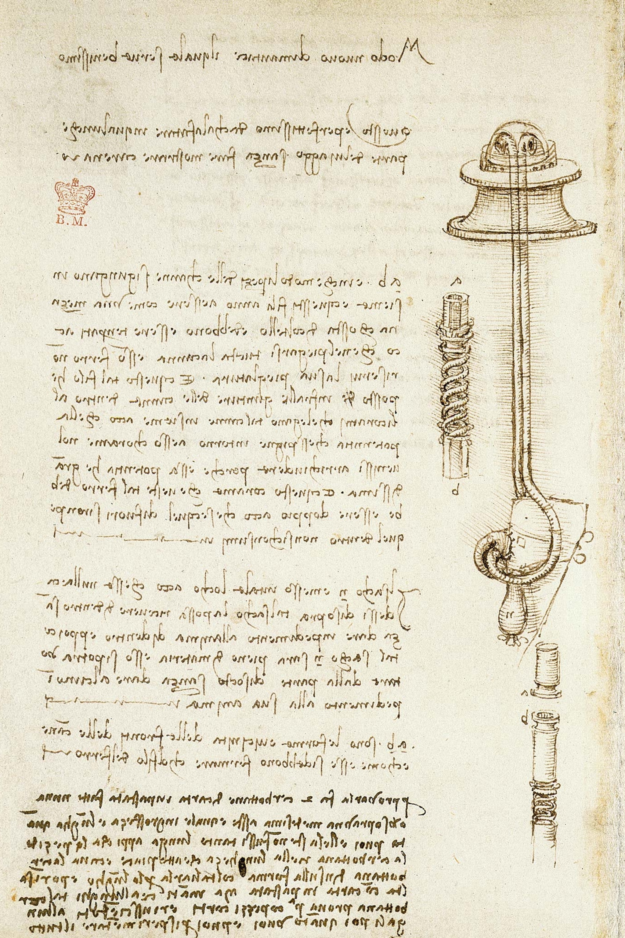 The window into Leonardo da Vinci's creativity? His sketchbooks