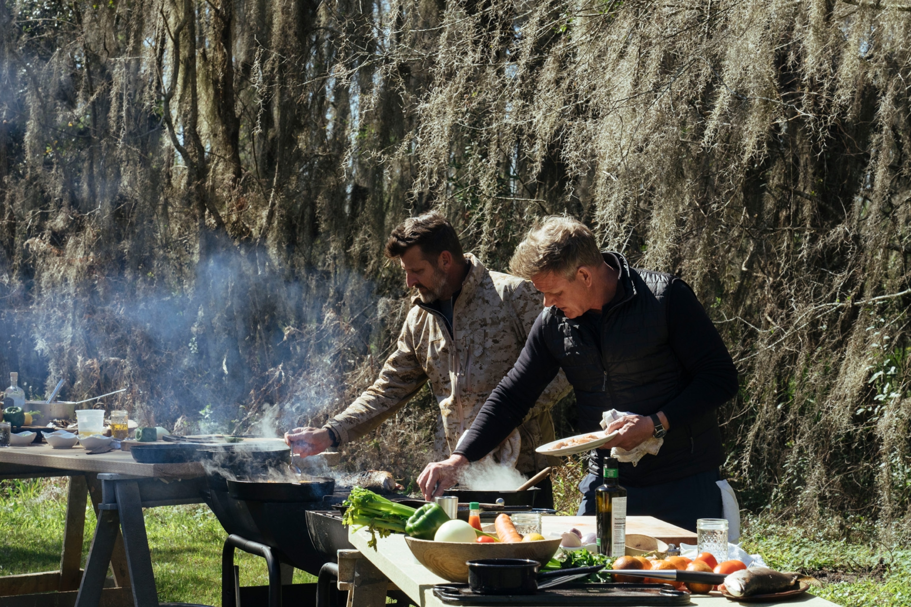 Gordon Ramsay Thrives off the Louisiana Land and Waterways