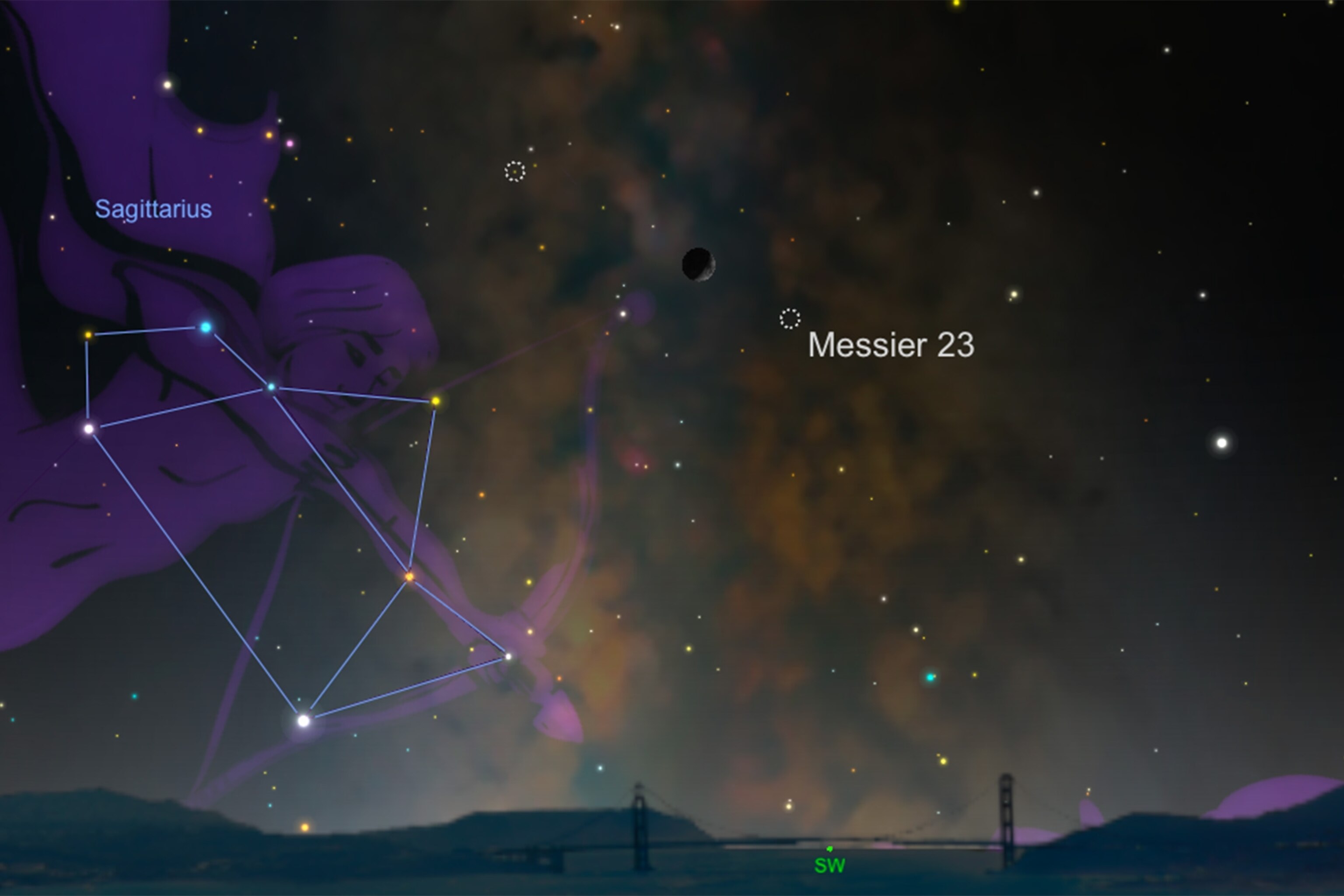 This Week’s Night Sky: Ghostly Lights, Celestial Triangles