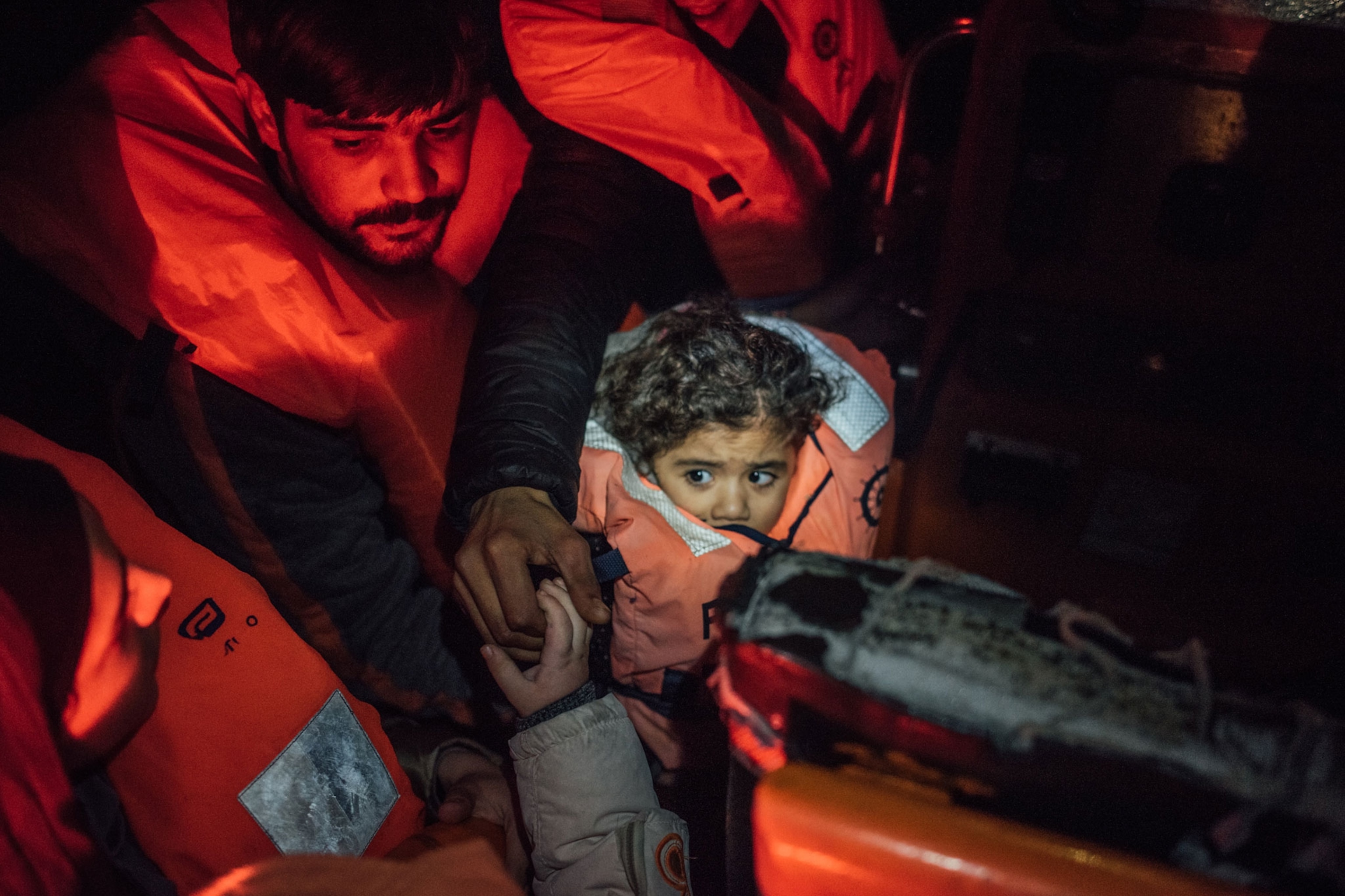 Photos: Refugees Fleeing From Libya Rescued in Mediterranean
