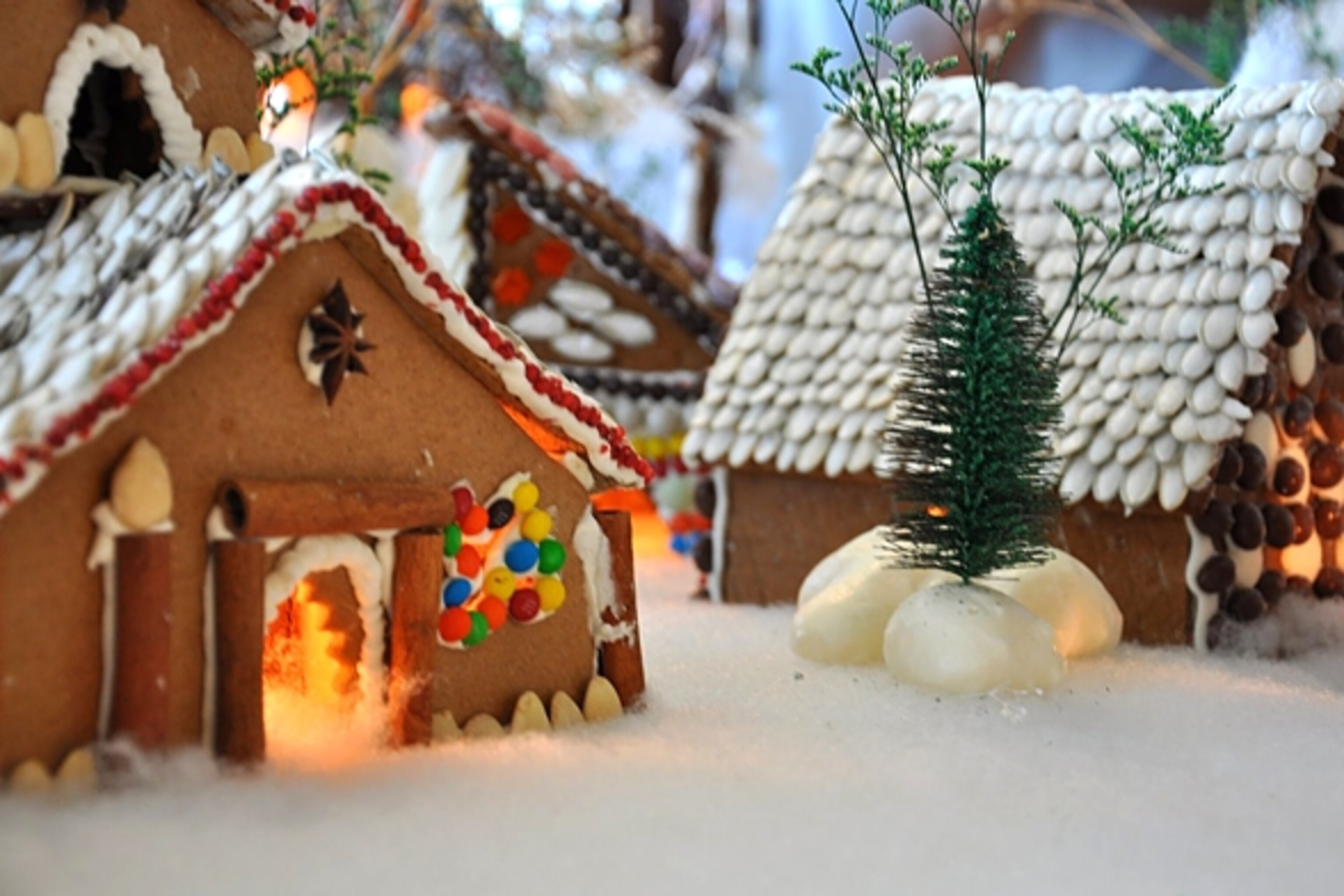 The Edible Art of Gingerbread Houses