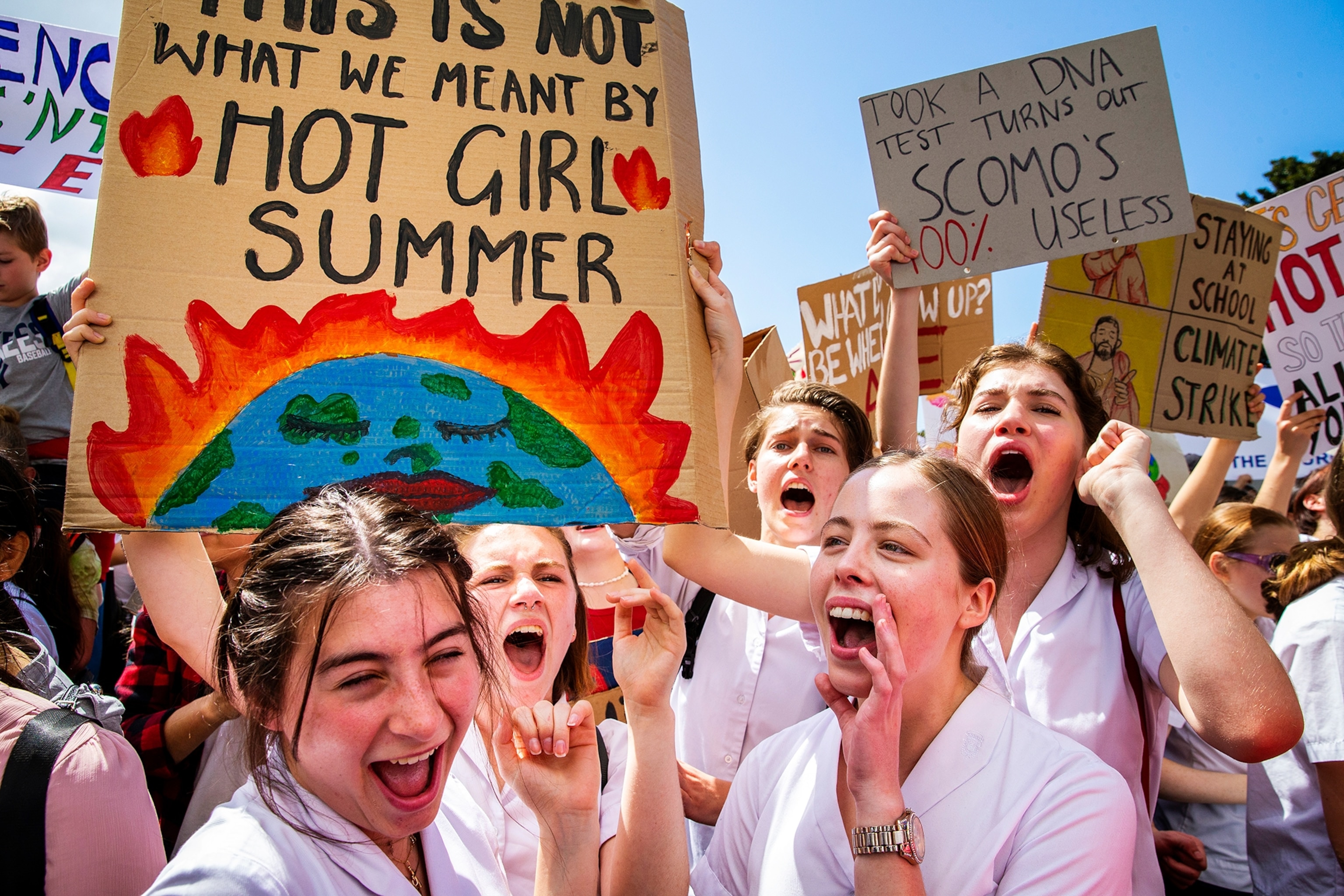 Kids’ world climate strikes demand that warming stop, fast