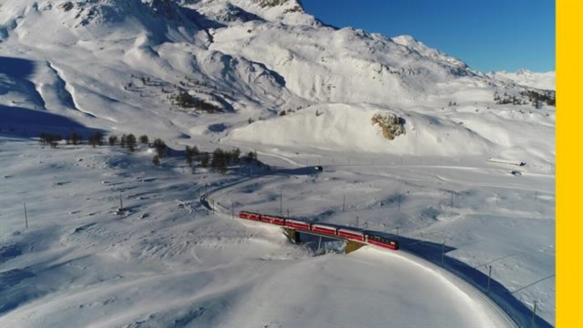 Swiss Alps Rhaetian Railway UNESCO World Heritage Site