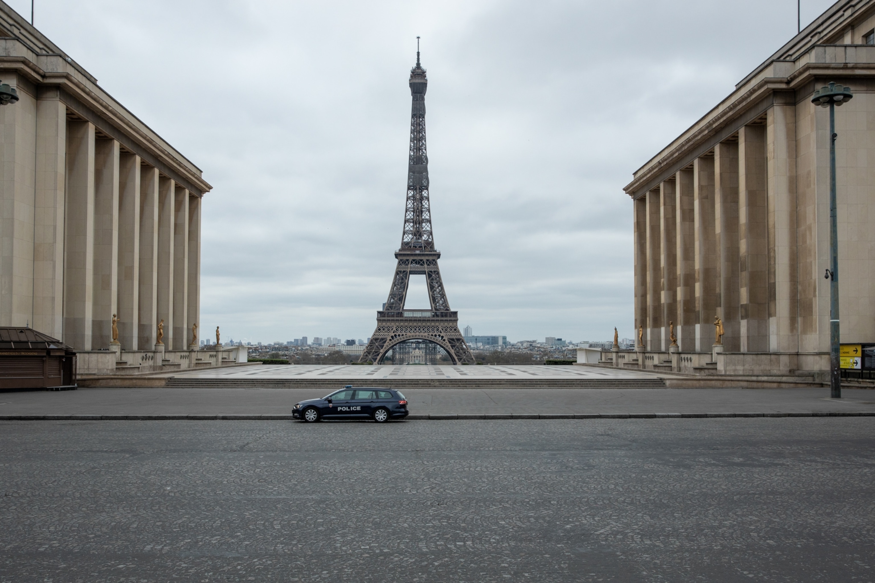 ‘It’s eerie’: Capturing the emptiness of Paris, a city under lockdown