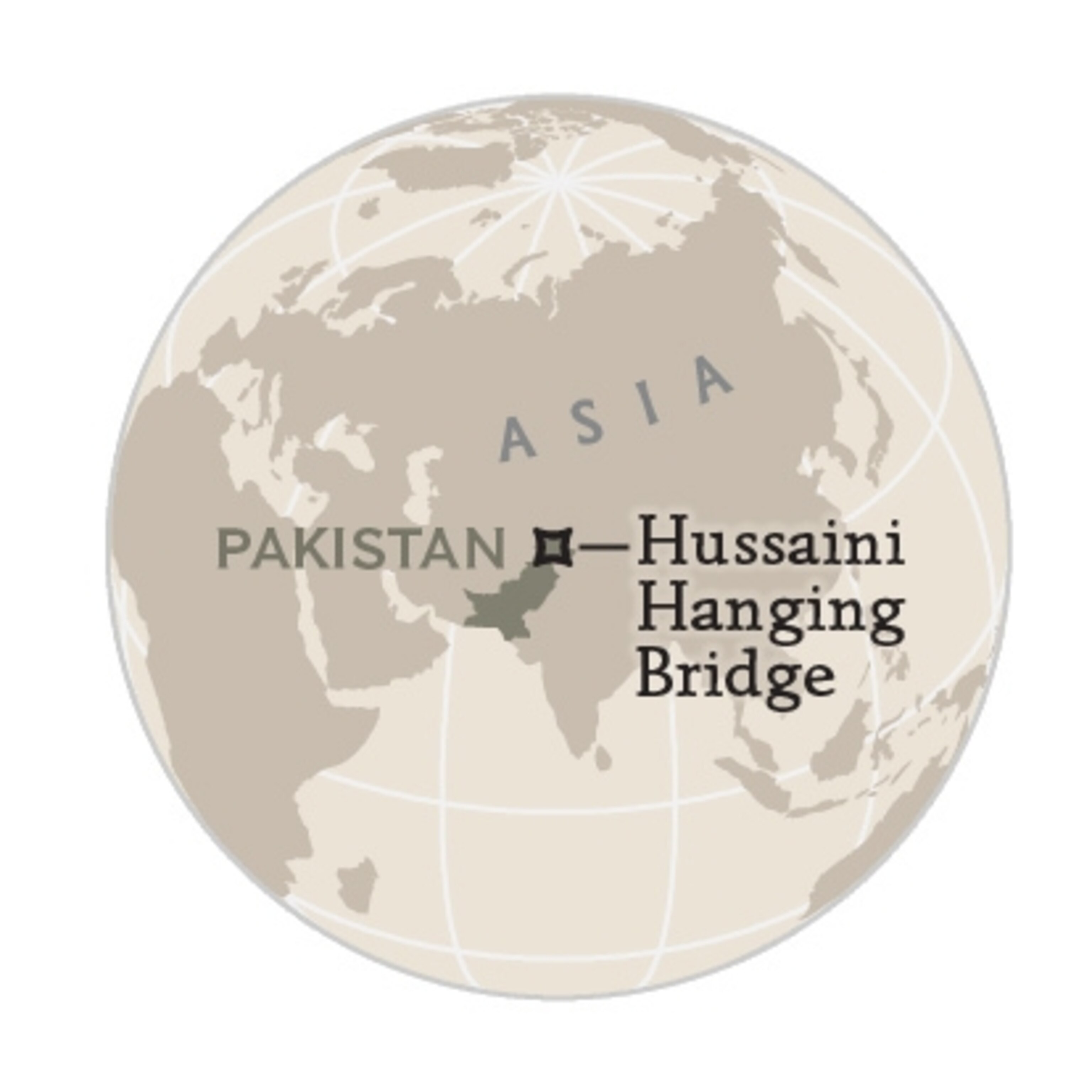 This bridge in northern Pakistan is a surreal span