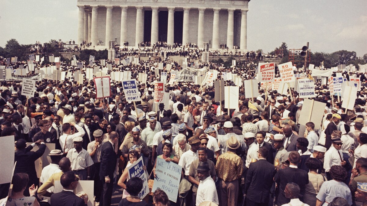 Pictures: Marches on Washington, 1963 vs. 2013 | National Geographic