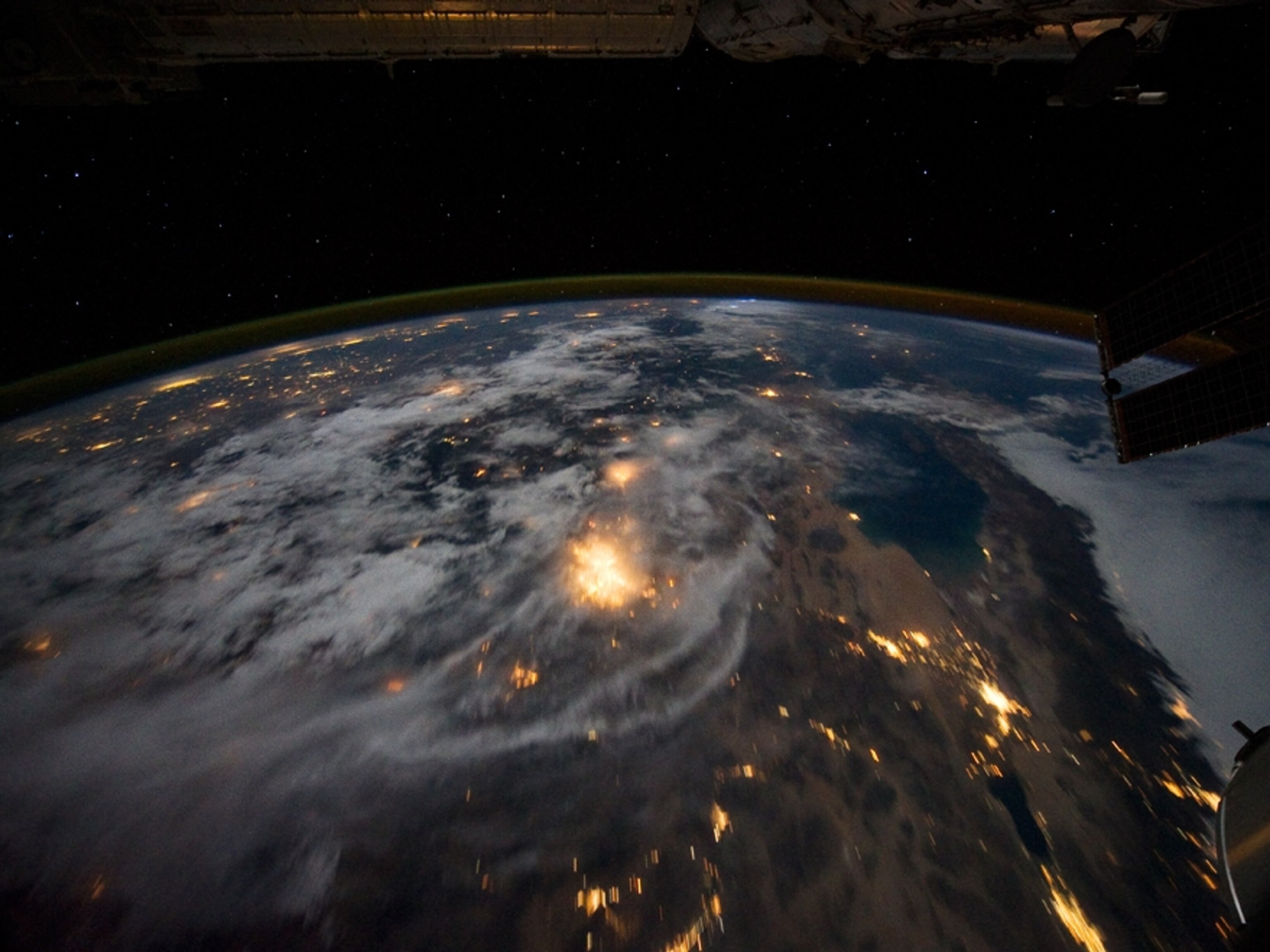 Space Pictures This Week: Saturn Storm, Sun Blast | National Geographic