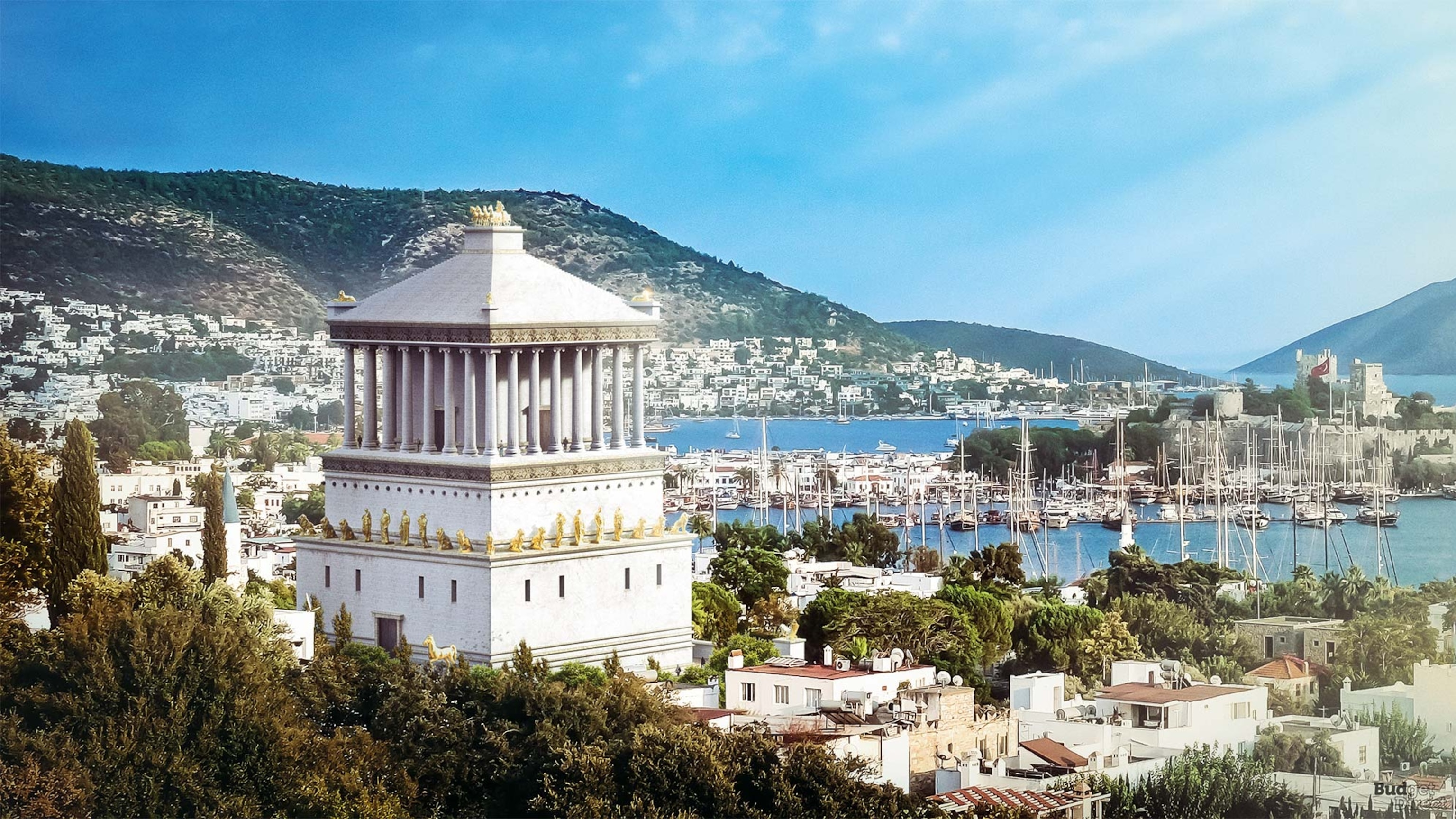 How the Mausoleum at Halicarnassus became a wonder of the ancient world