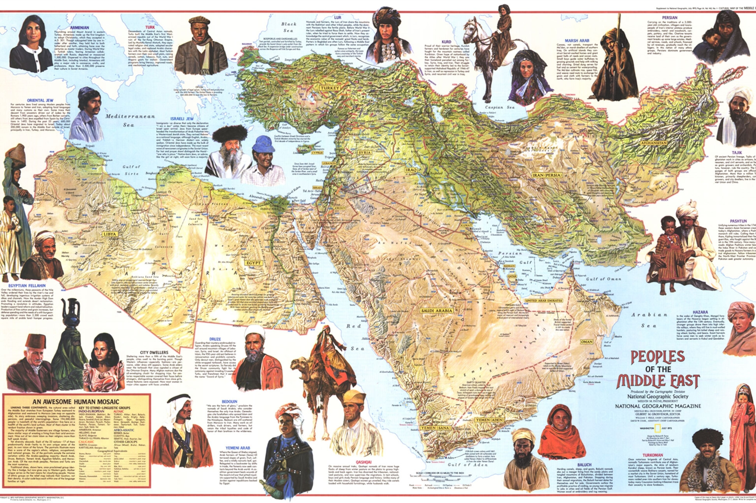 Explore 100 Years of National Geographic Pull-Out Maps