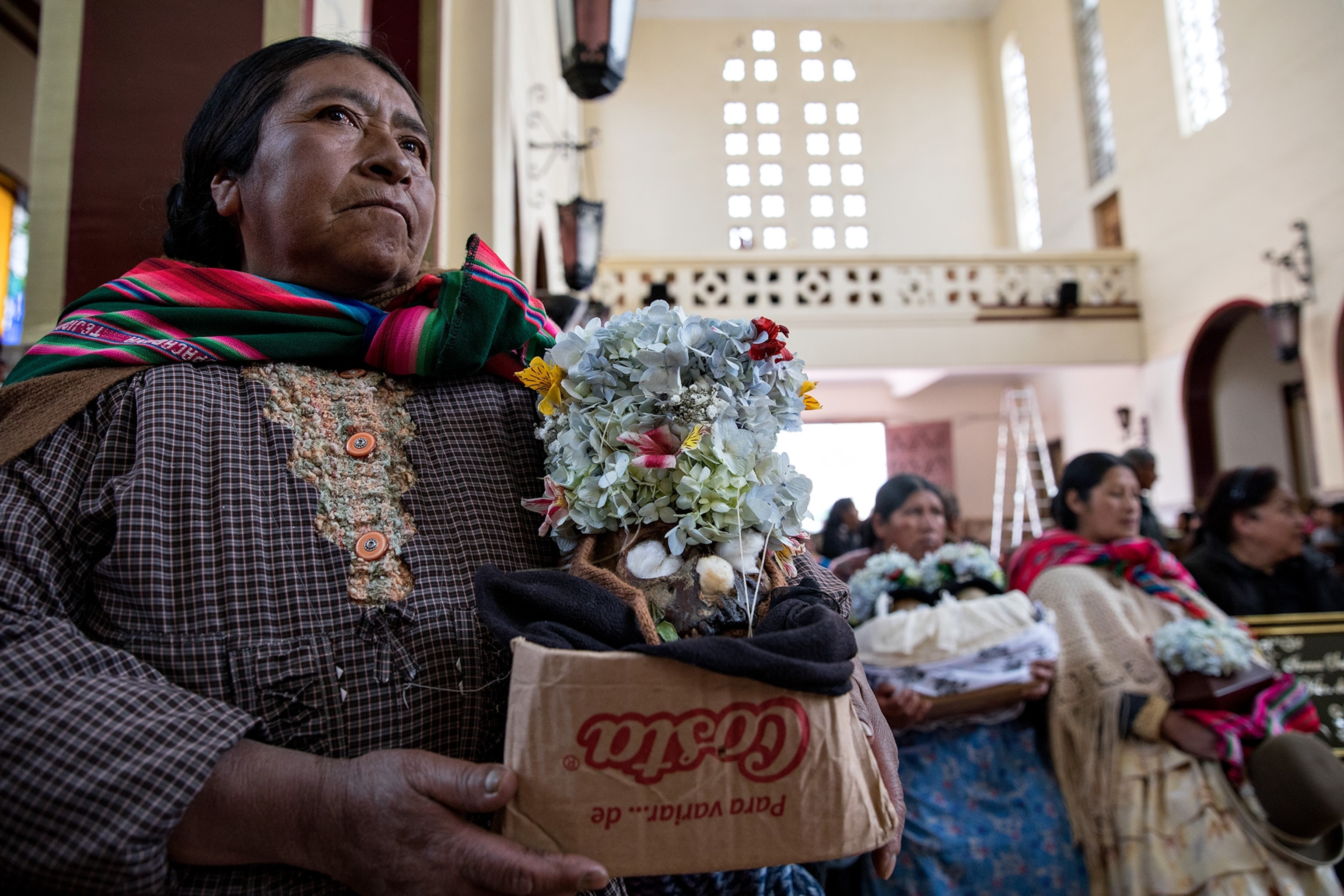 Pictures of Bolivia's skull festival called Día de las Ñatitas