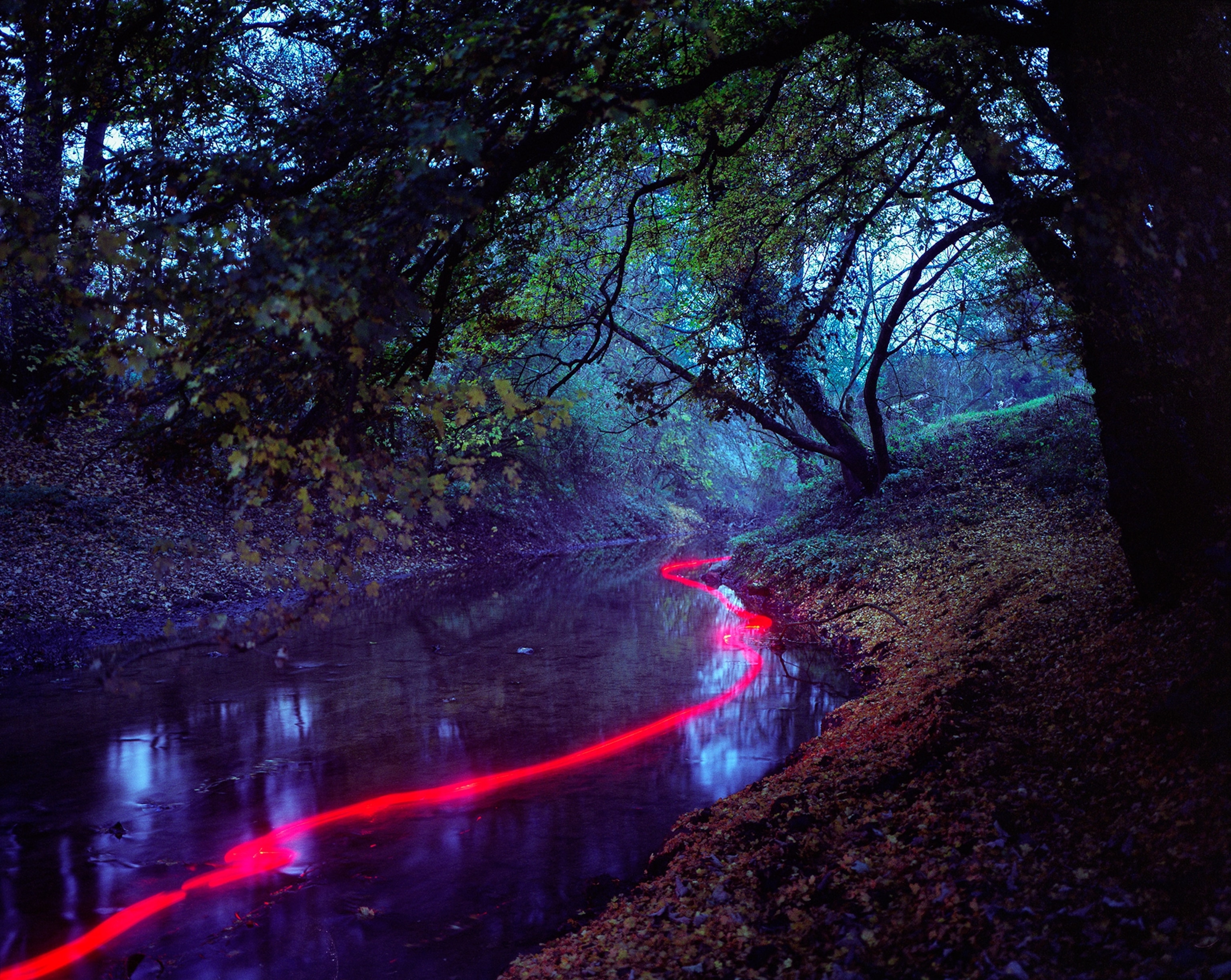 Pictures: Light Paths Reveal Water Currents | National Geographic