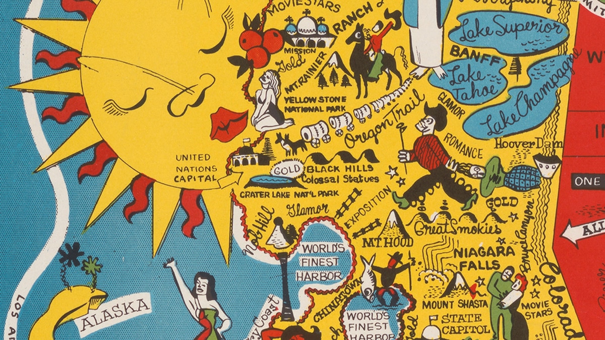 Geography Isn’t Sacred in the Playful World of Pictorial Maps ...