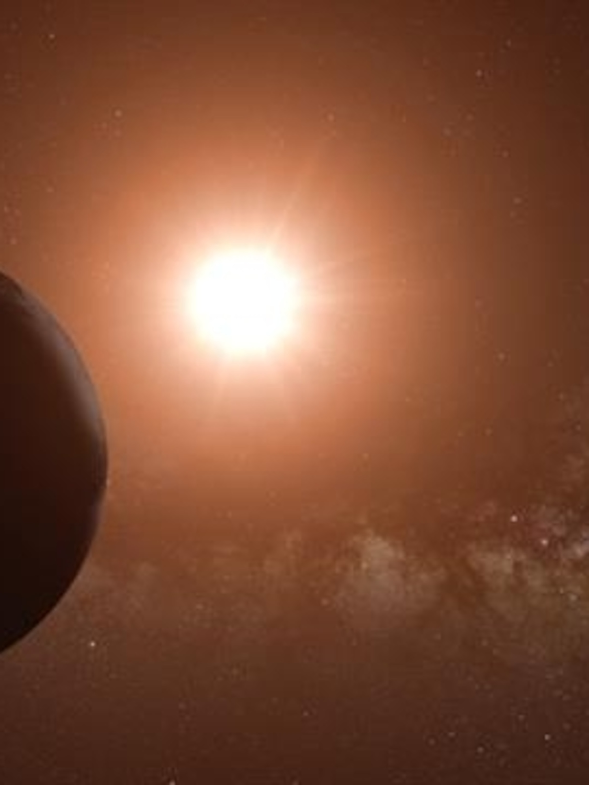 Outside Solar System Nearest Star