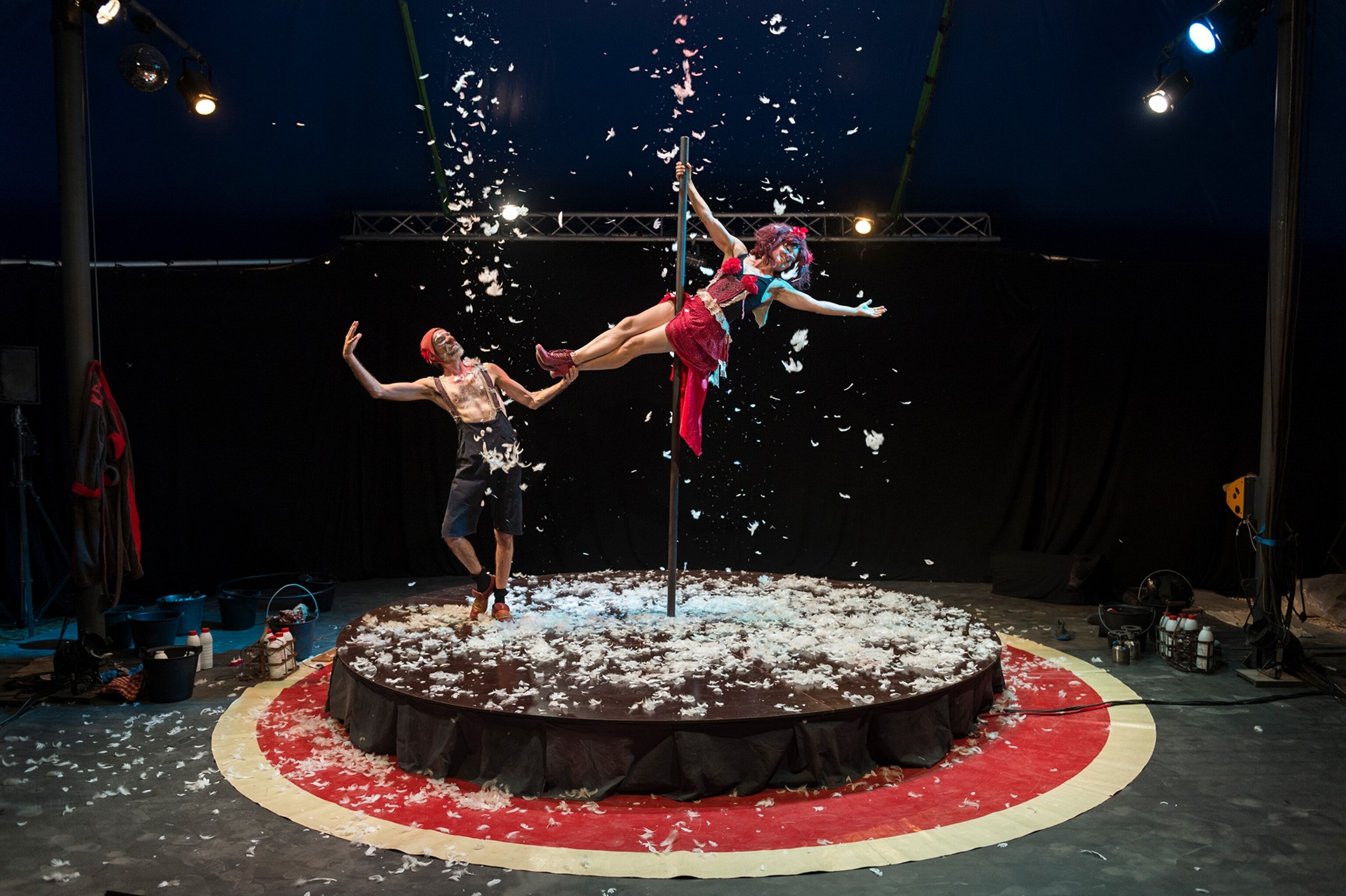 Photos of Traveling Family Circuses in Europe