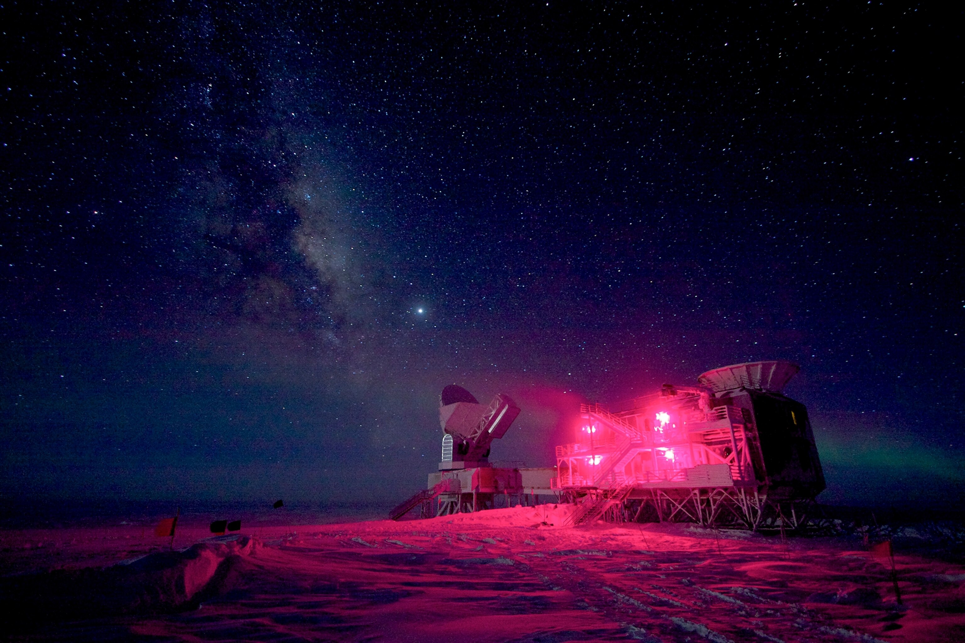 The South Pole Is a Great Place to View Space