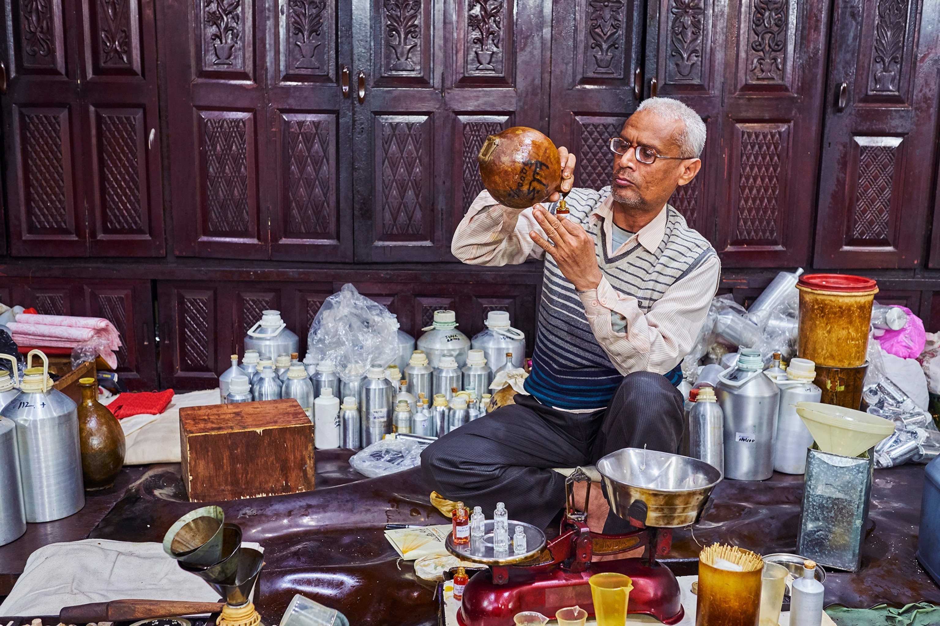 How did Kannauj become the perfume capital of India?