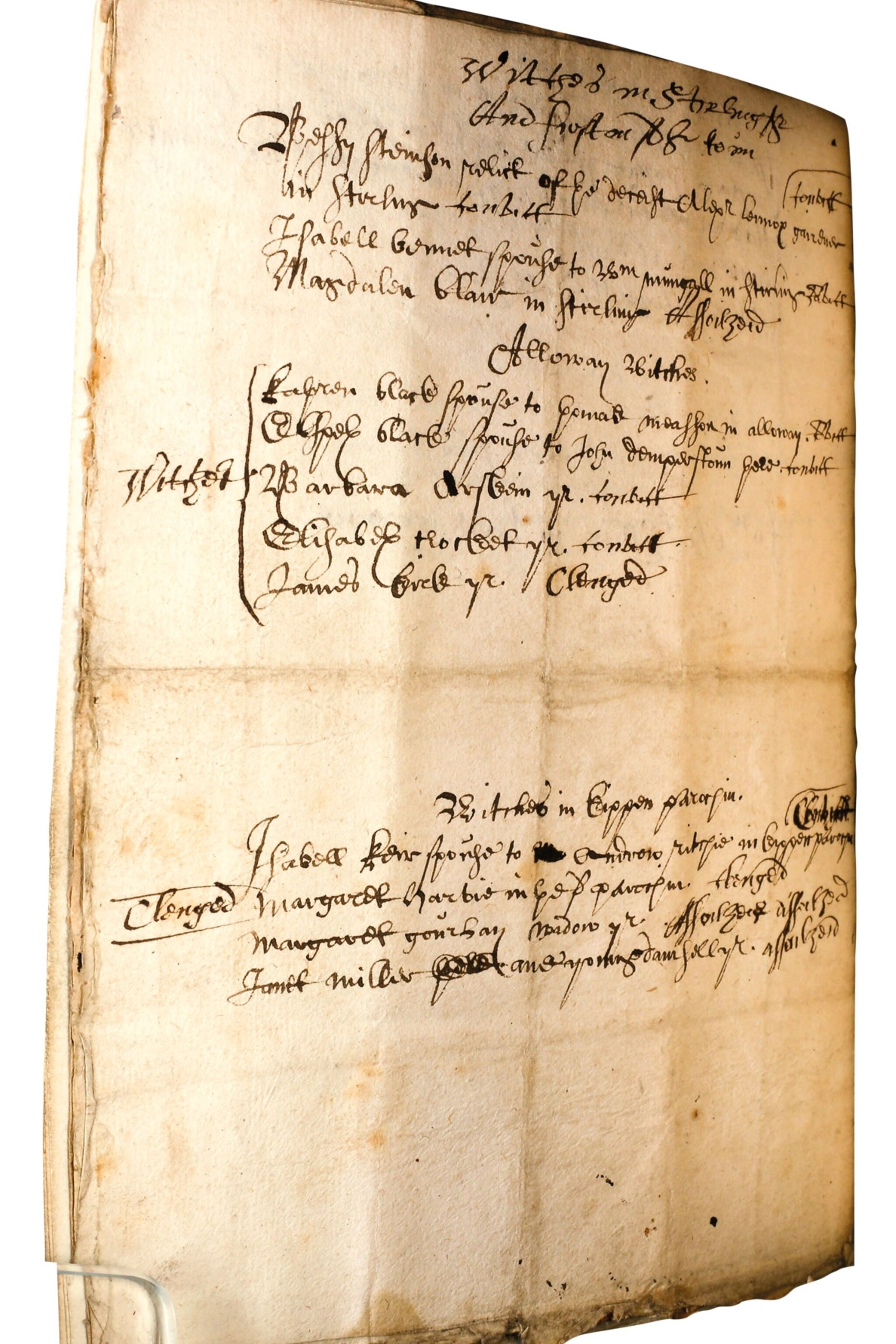 King James I and the Witch Hunts of Scotland