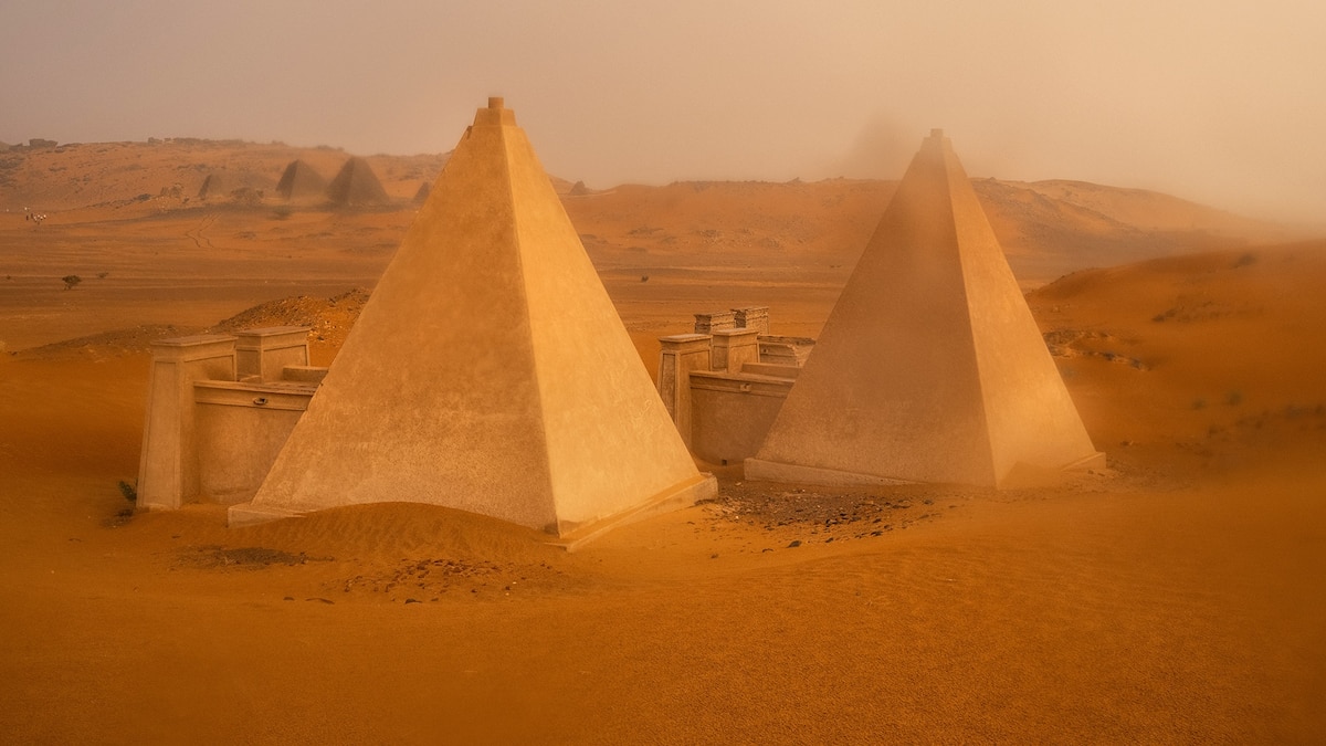These mighty pyramids were built by one of Africa’s earliest ...