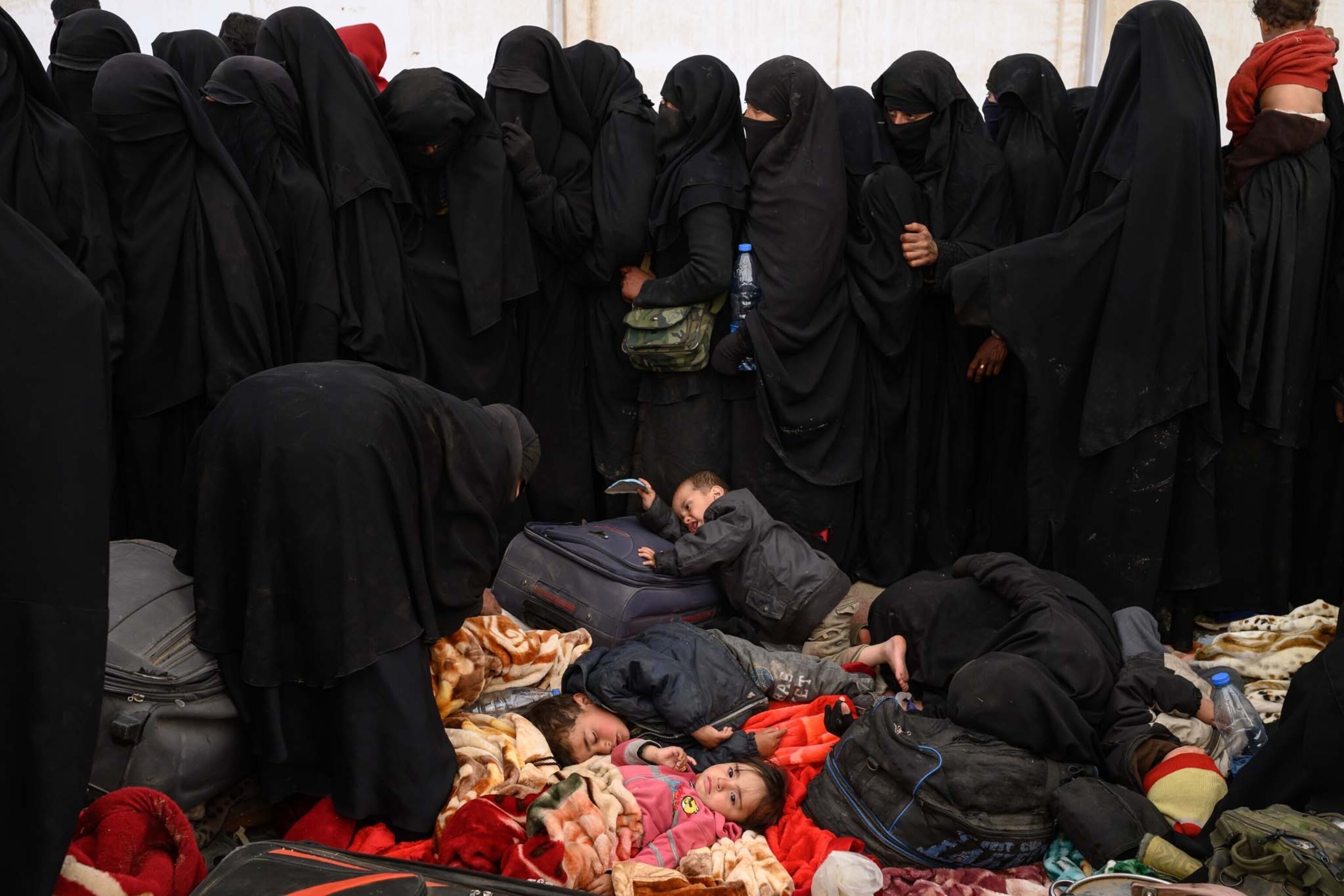 A humanitarian crisis emerges as ISIS falls in northern Syria