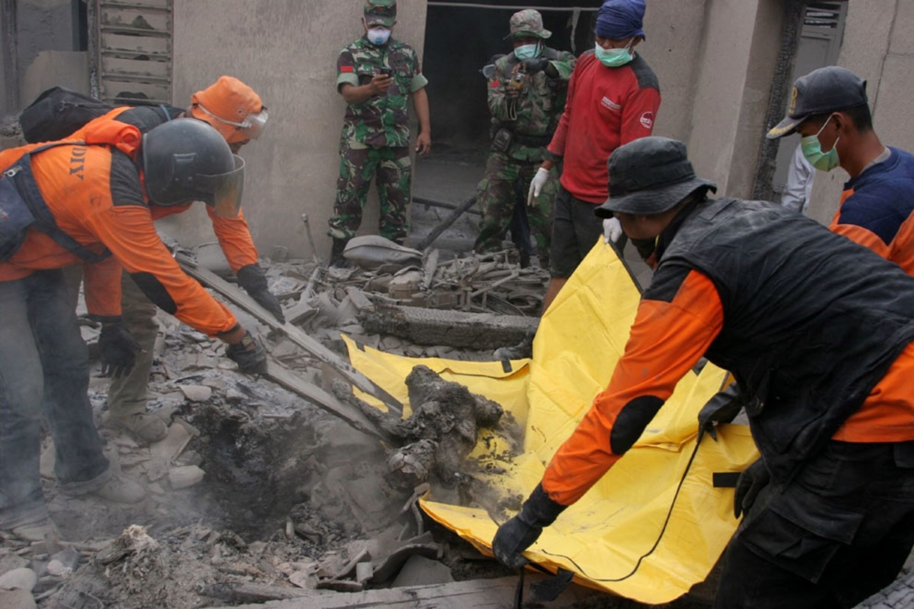 Pictures: Volcano's Biggest Blast Yet Scorches Villages