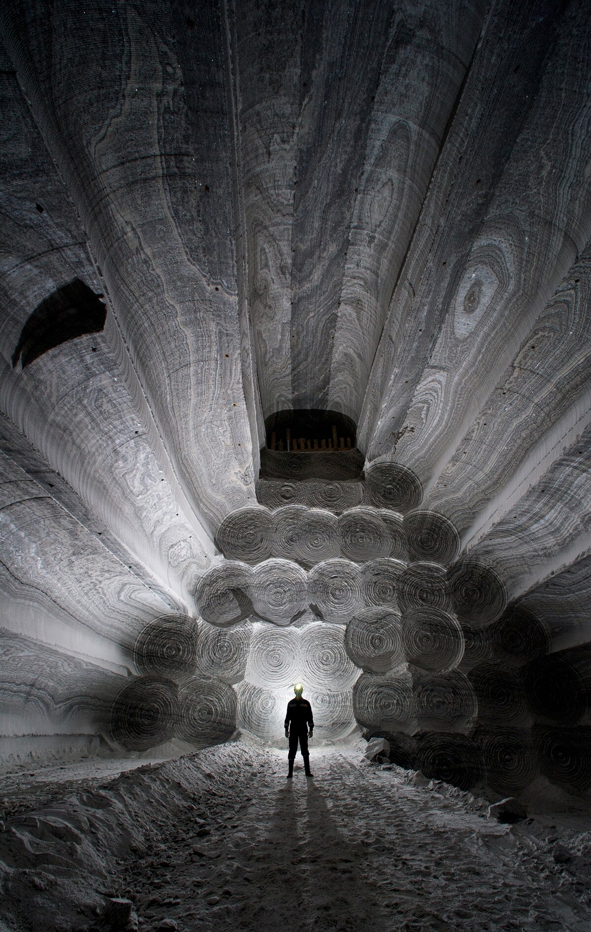 Get Lost in the Dark Beauty of a Russian Salt Mine