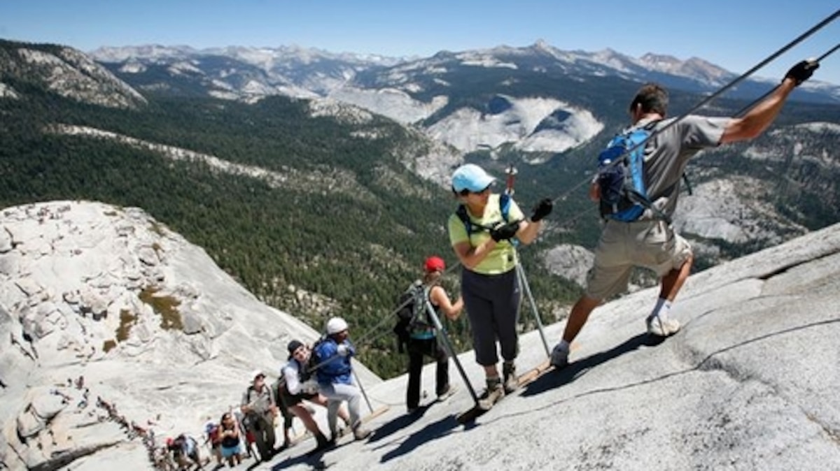 Best Hikes in the Parks: Yosemite’s Half Dome Hike | National Geographic