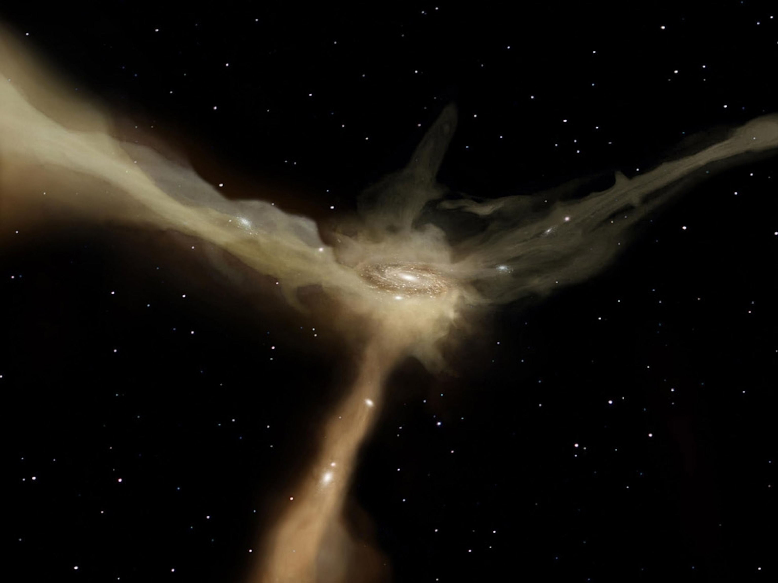 Space Pictures This Week: Saturn Quintet, Star Blob, More