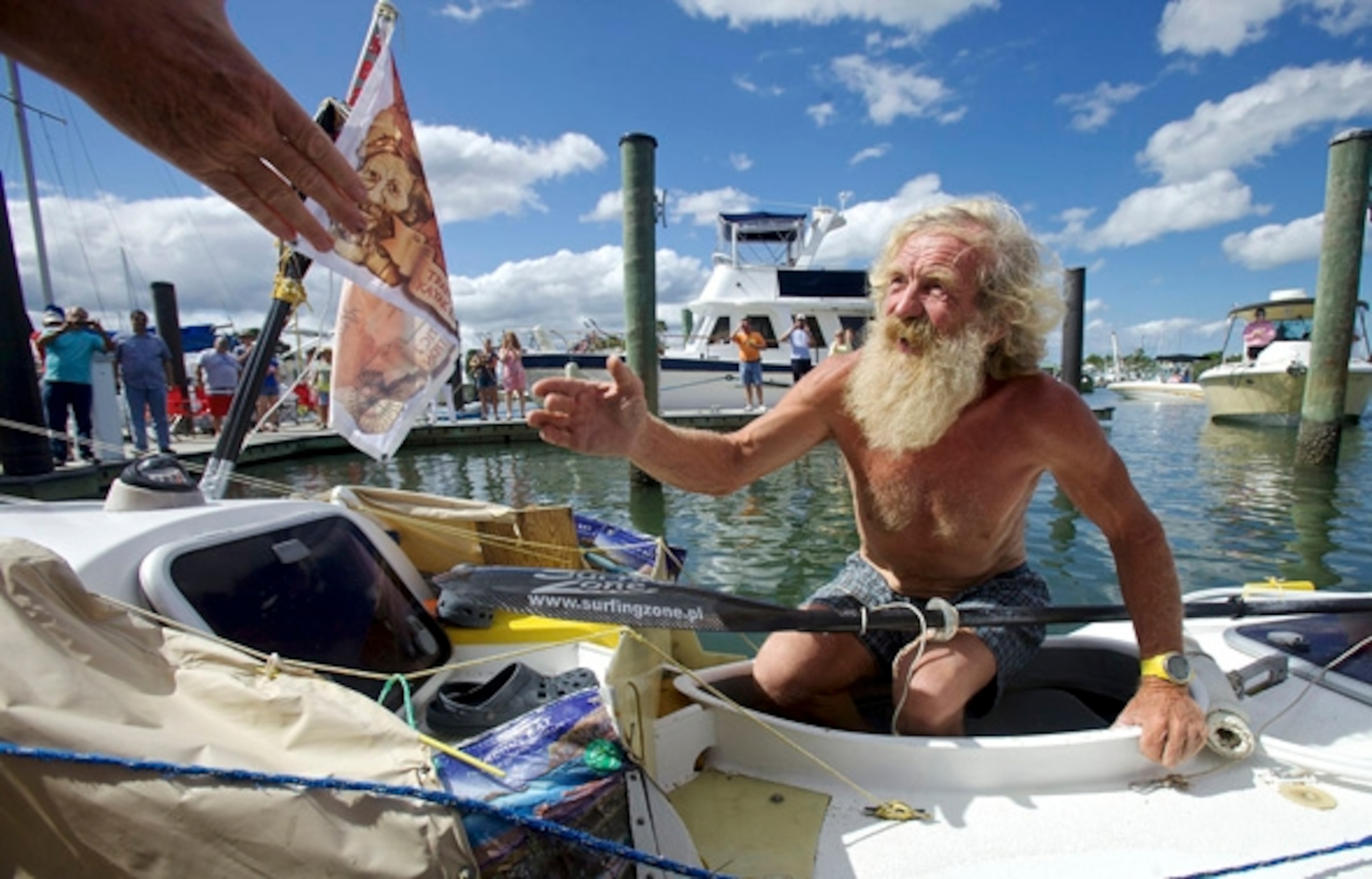 67-Year-Old Kayaker Finishes Transatlantic Crossing | National Geographic