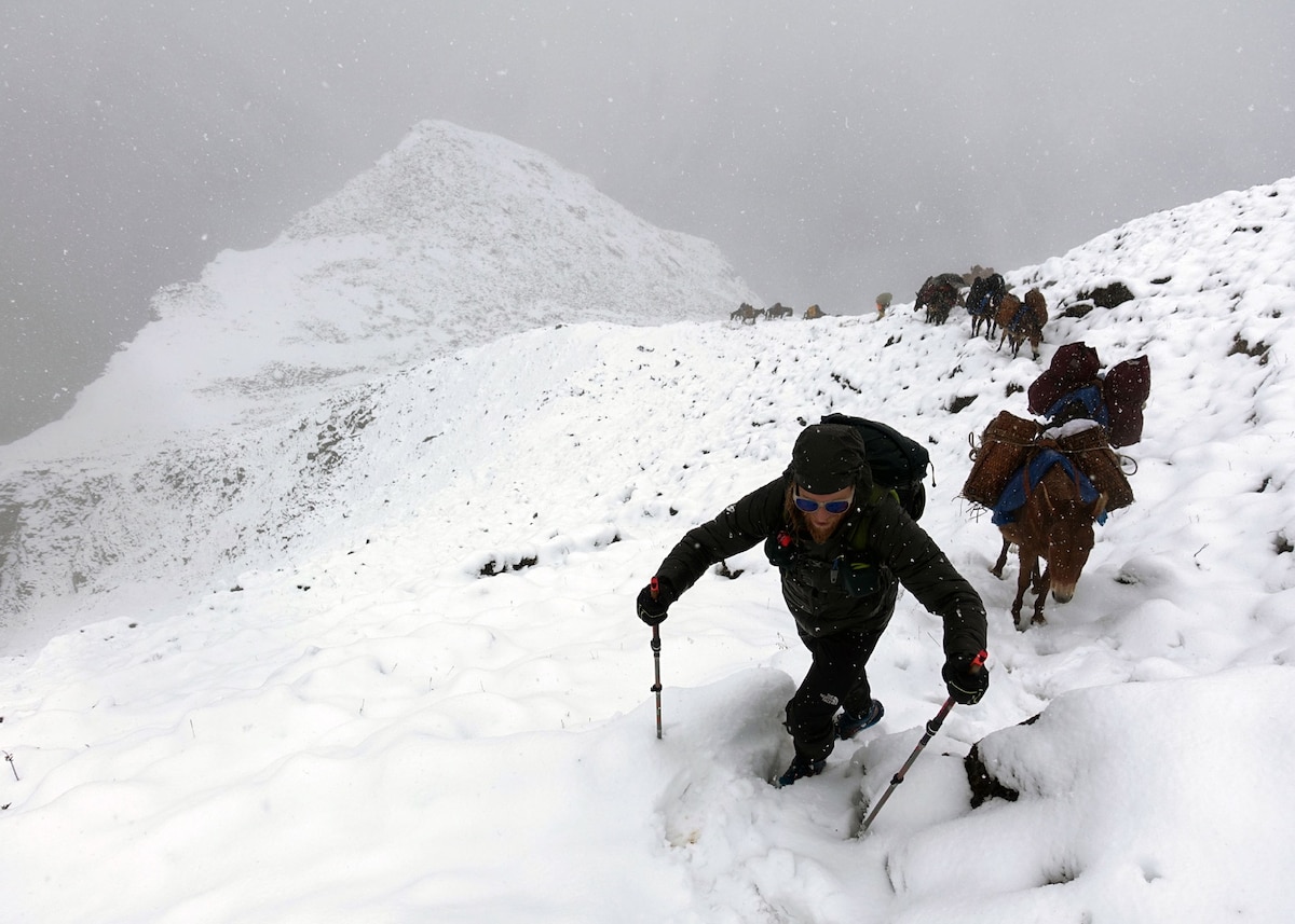 Mountaineer Ben Clark Takes On Bhutan's Snowman Trek in New Film