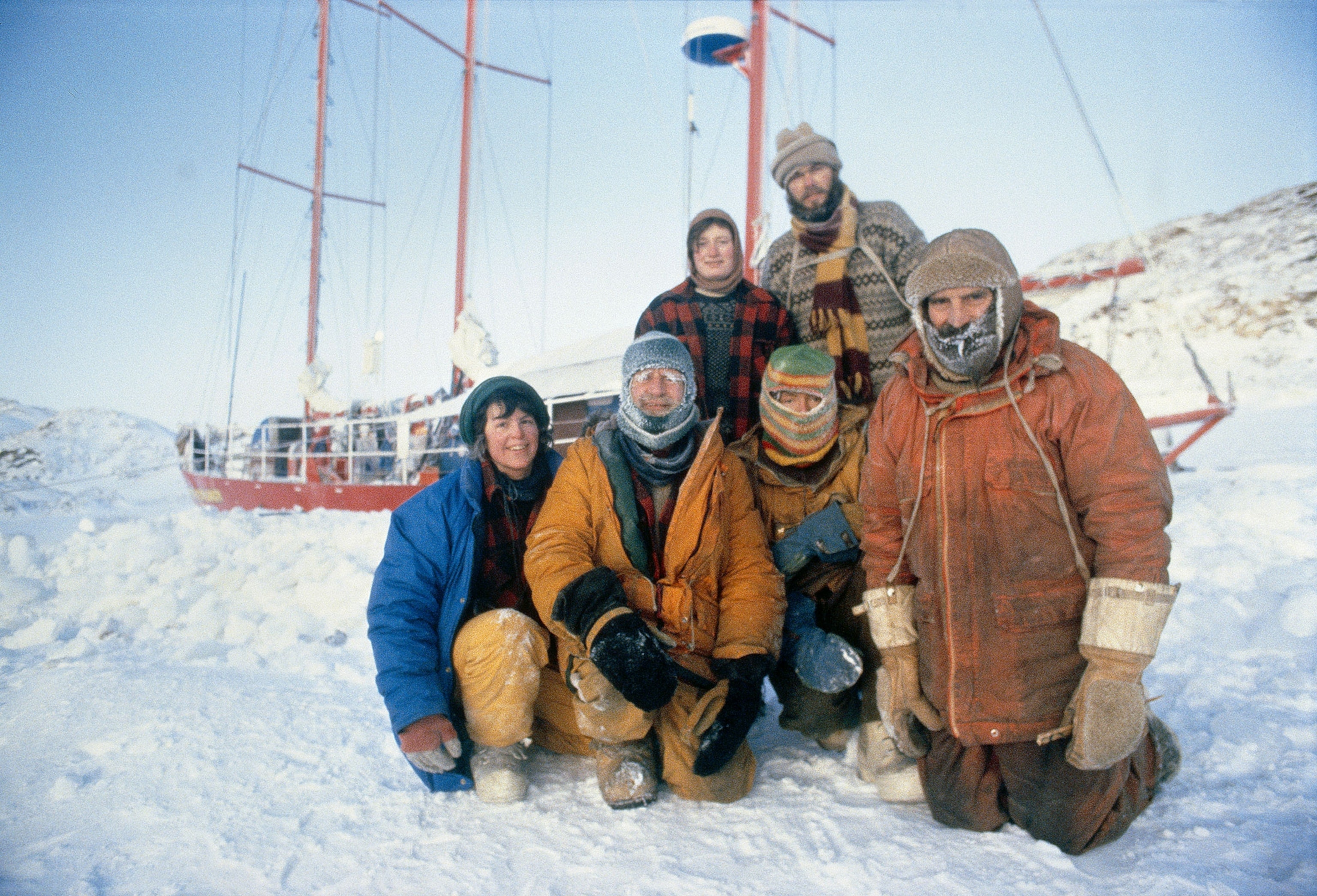 Vintage photos show how explorers have paused to celebrate the holidays ...