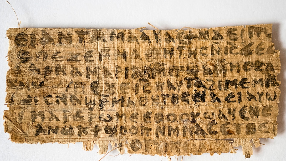 No Forgery Evidence Seen in "Gospel of Jesus's Wife" Papyrus | National ...