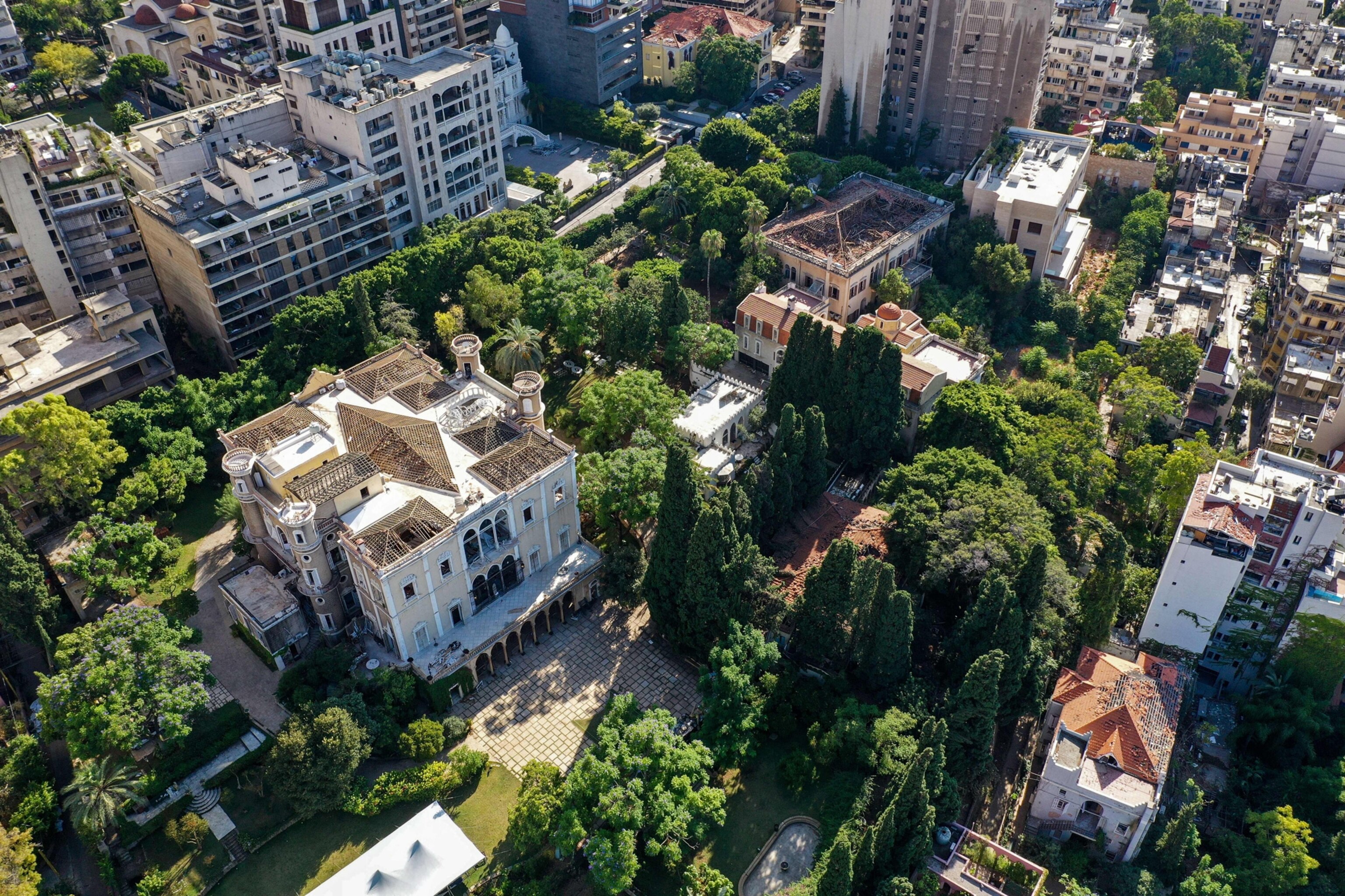 After the explosions, how will a jewel of the world rebuild?