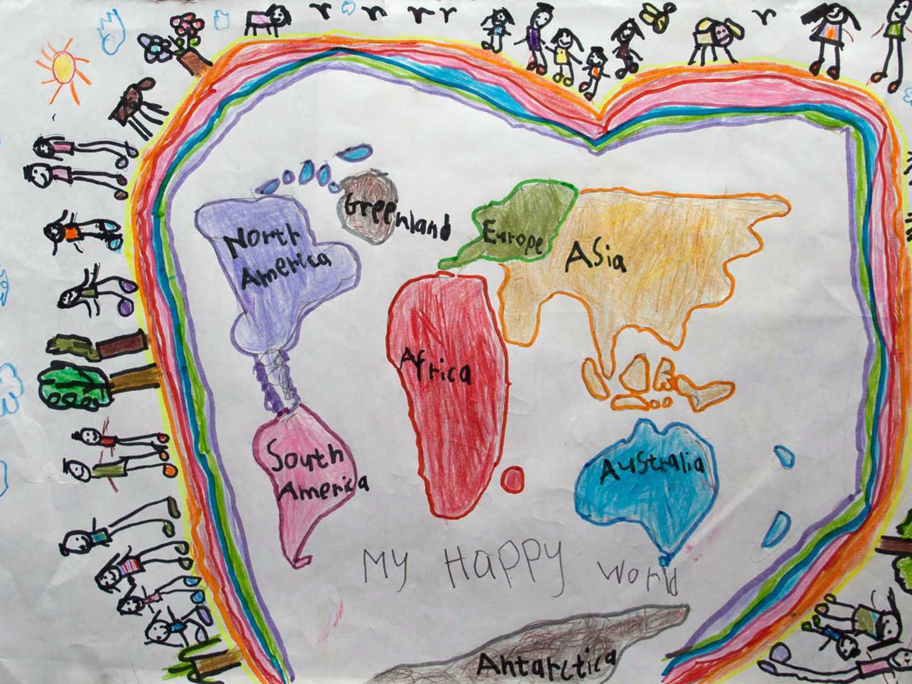 See the Amazing Kids' Maps That Won a Global Contest