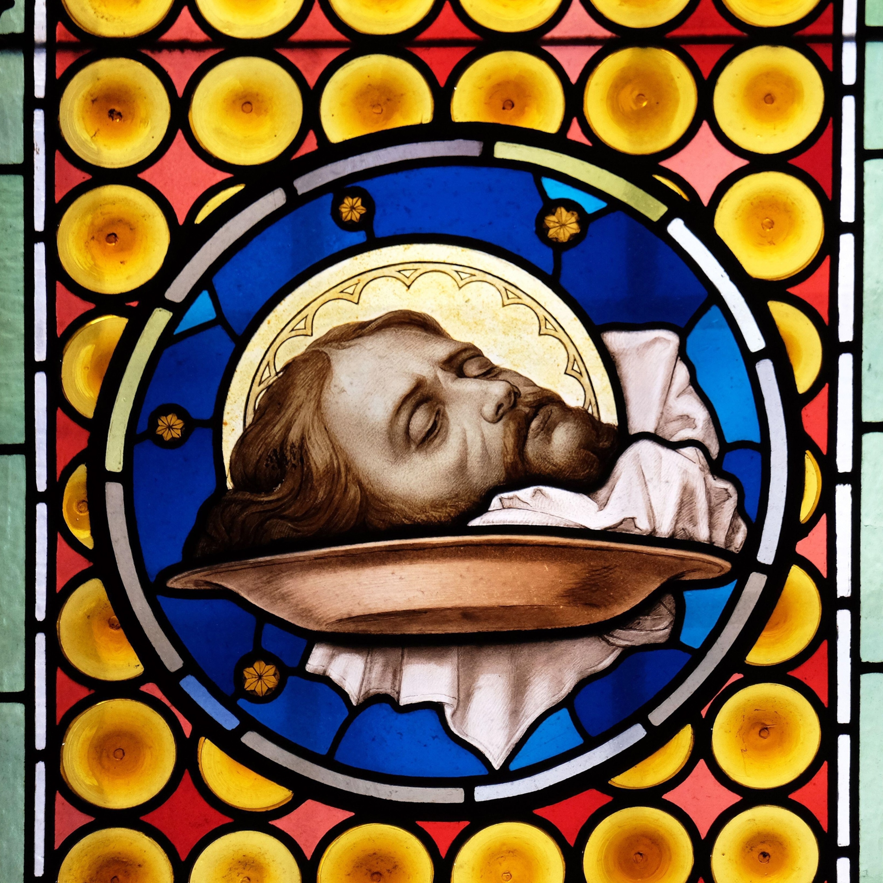 Why are there four heads of John the Baptist?