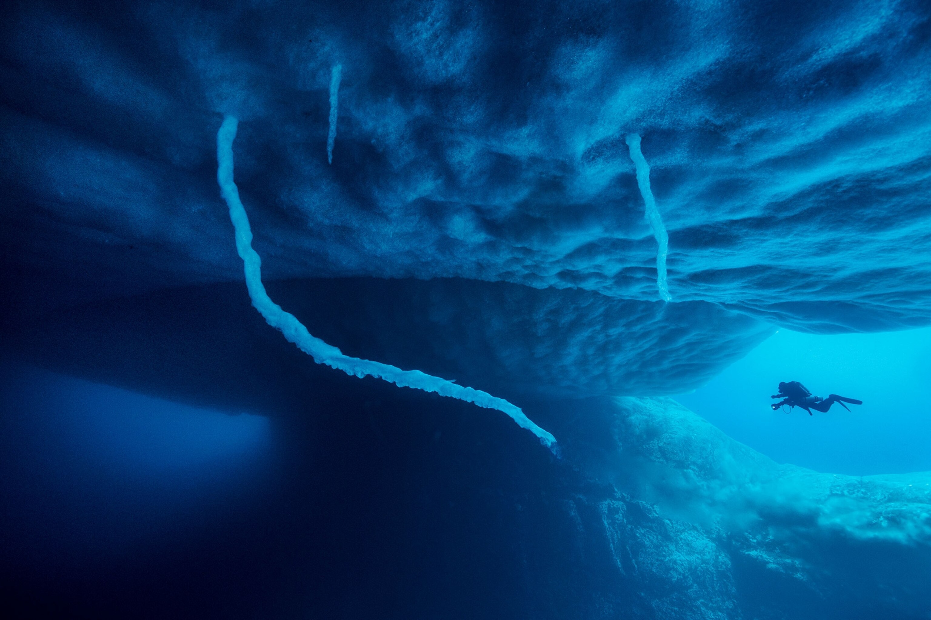 Ice Skate Through Frozen Wilderness in Alaska