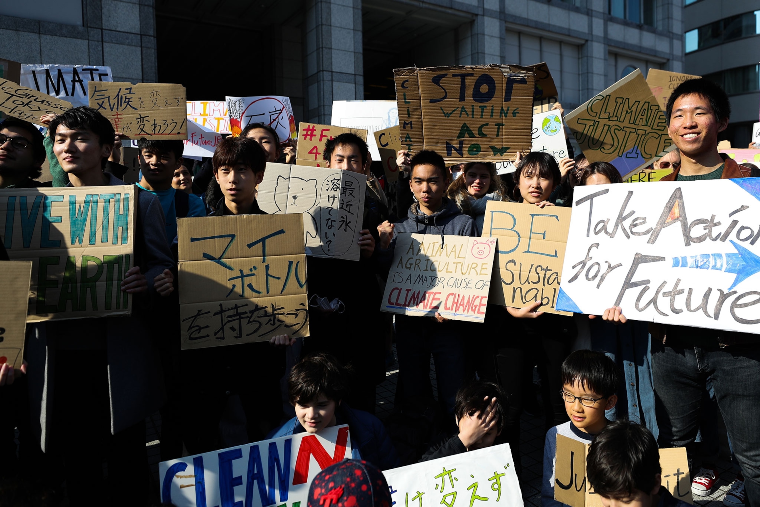 'We're fighting for our future,' kids say as they gather at worldwide ...
