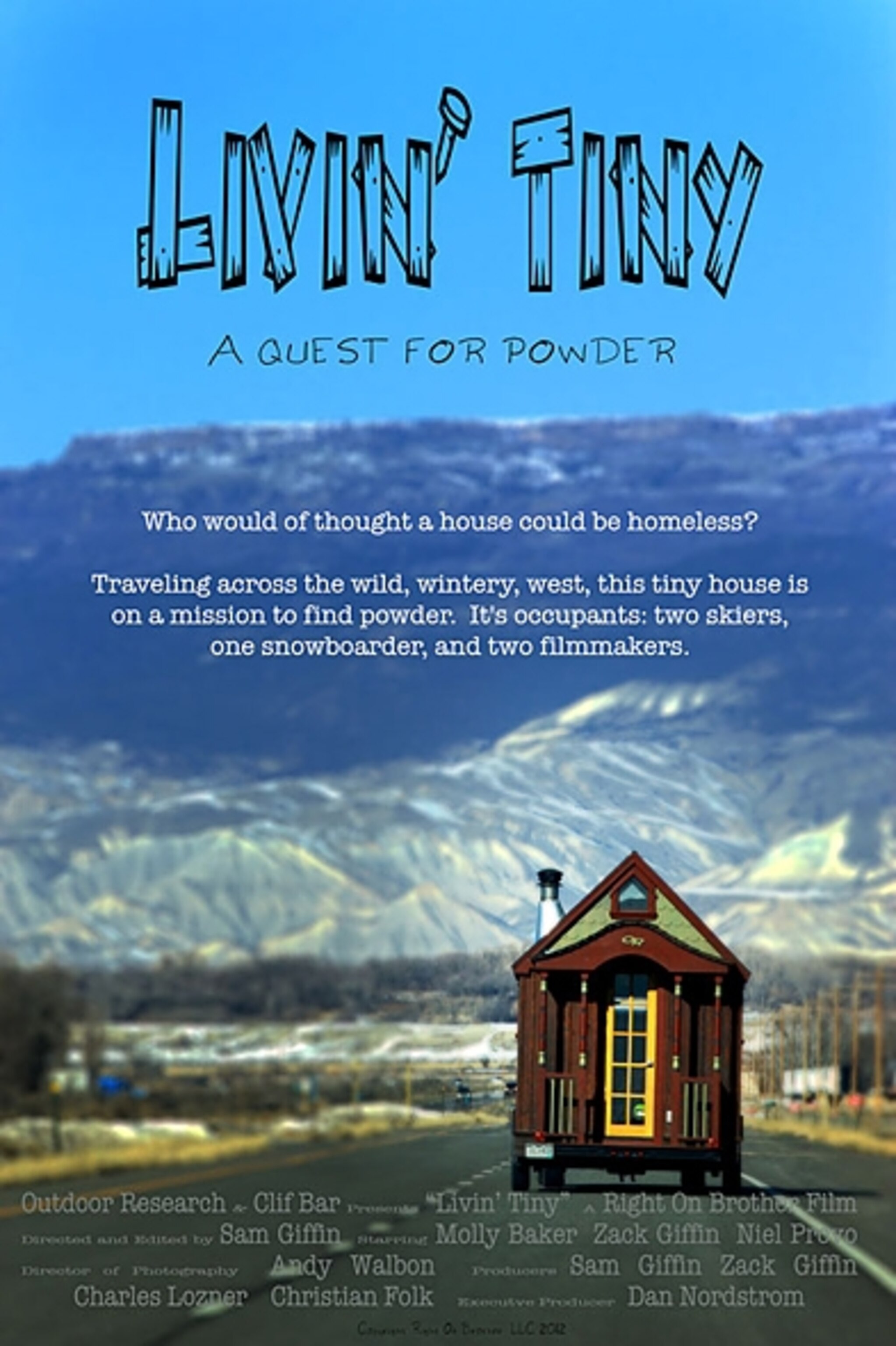 Livin’ Tiny: Five Skiers Chase Powder From a Mobile House | National ...