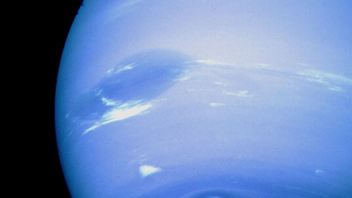 Strange Storm as Wide as Earth Appears on Neptune | National Geographic