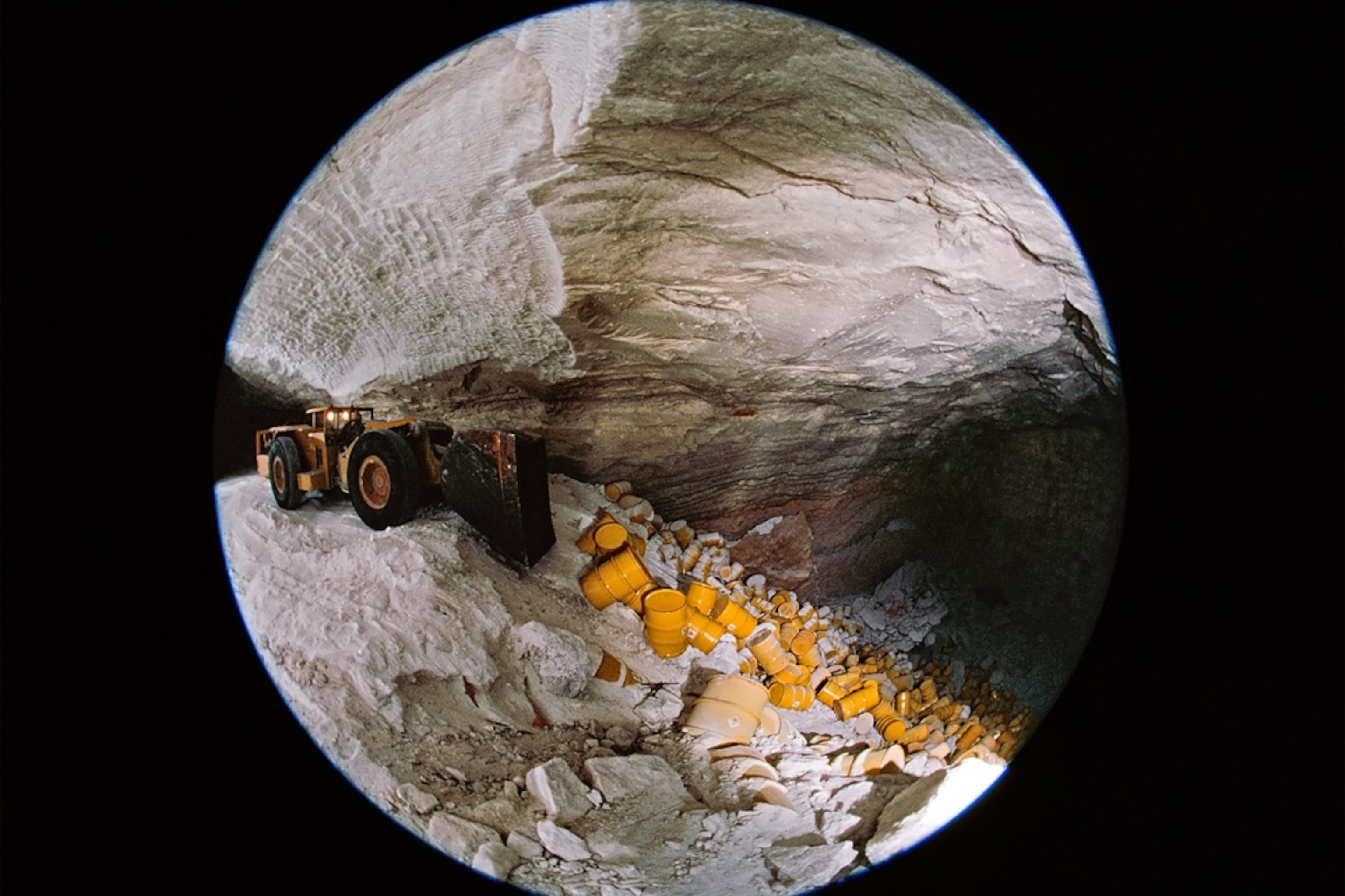 Photos: Leaking Nuclear Waste Fills Former Salt Mine