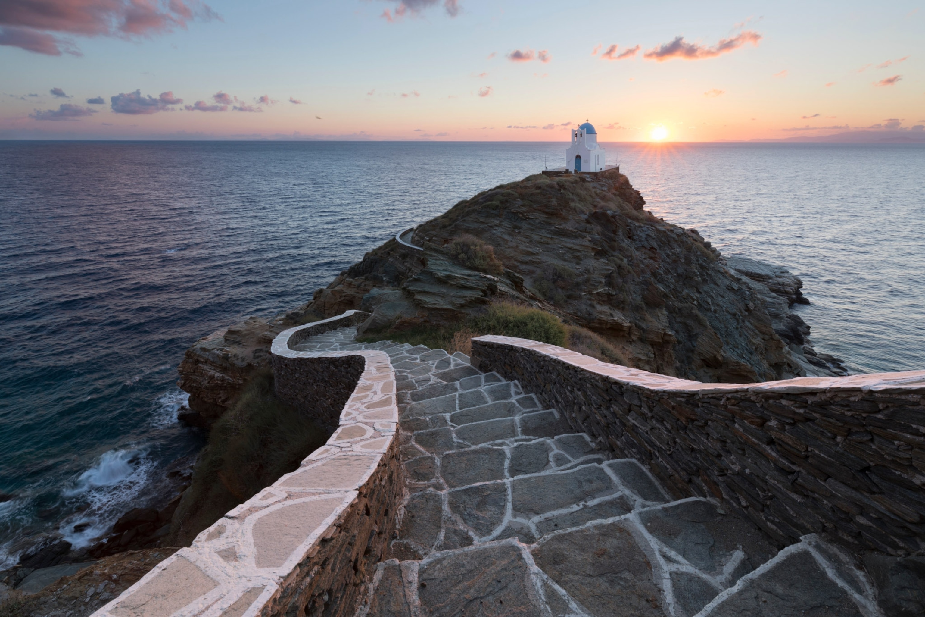 Explore 3,000-year-old hiking trails on this remarkable Greek island