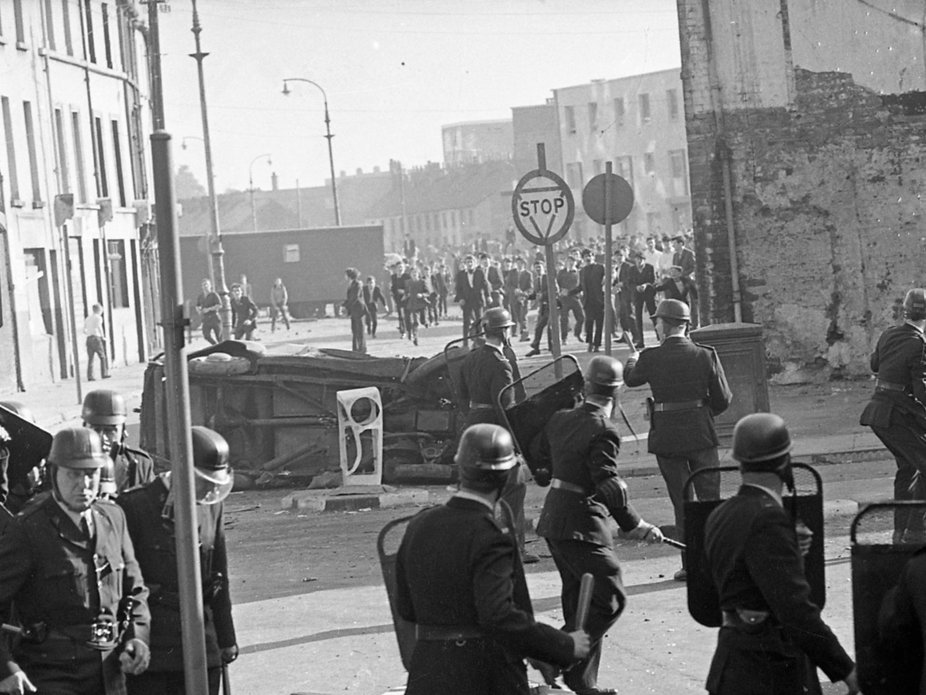 What were the Troubles that ravaged Northern Ireland?