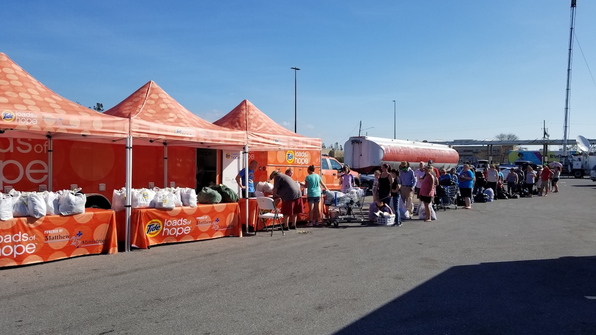 When disaster strikes, hope comes in clean clothes | National Geographic